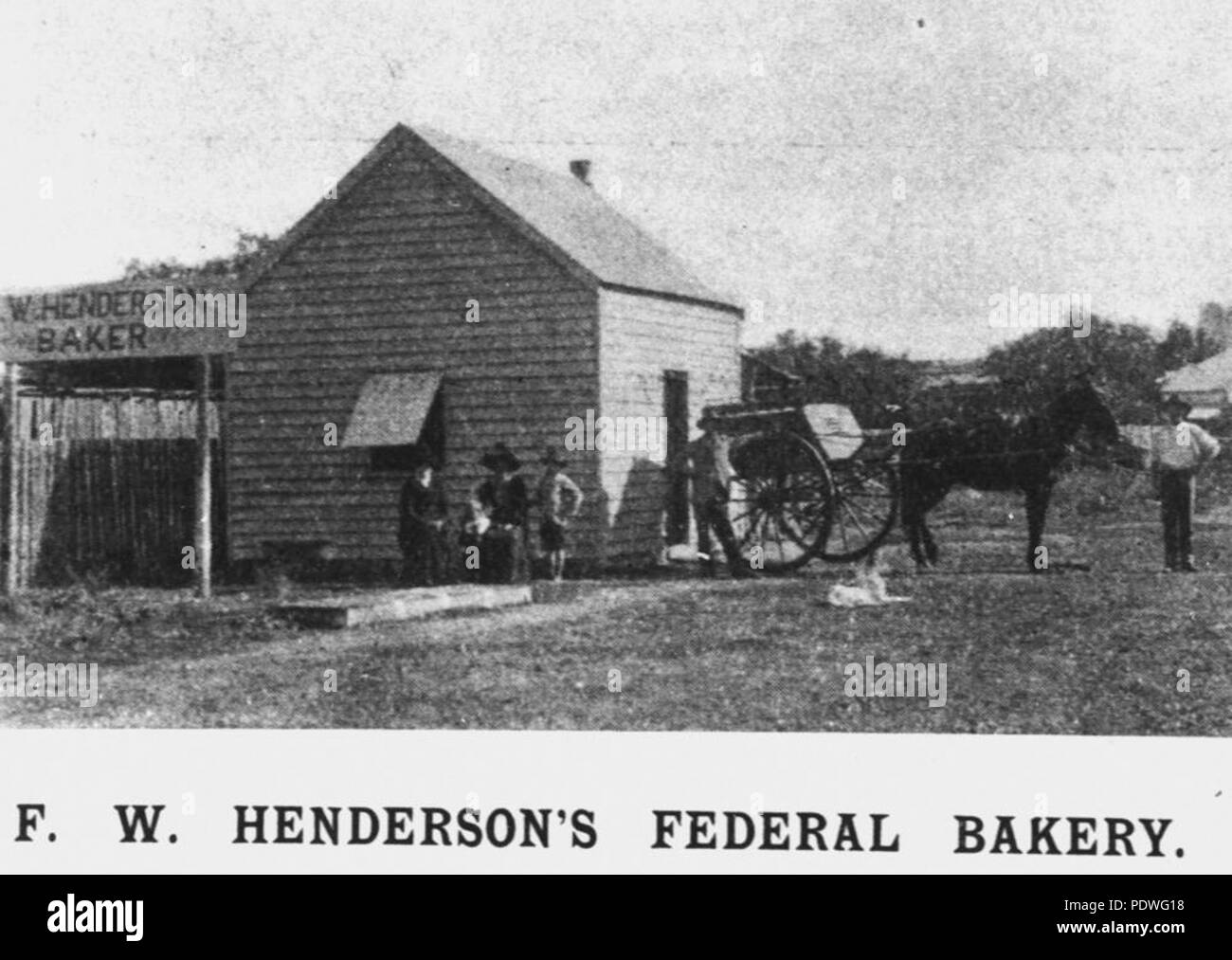 229 StateLibQld 1 14754 Henderson's bakery at St George, Queensland ...