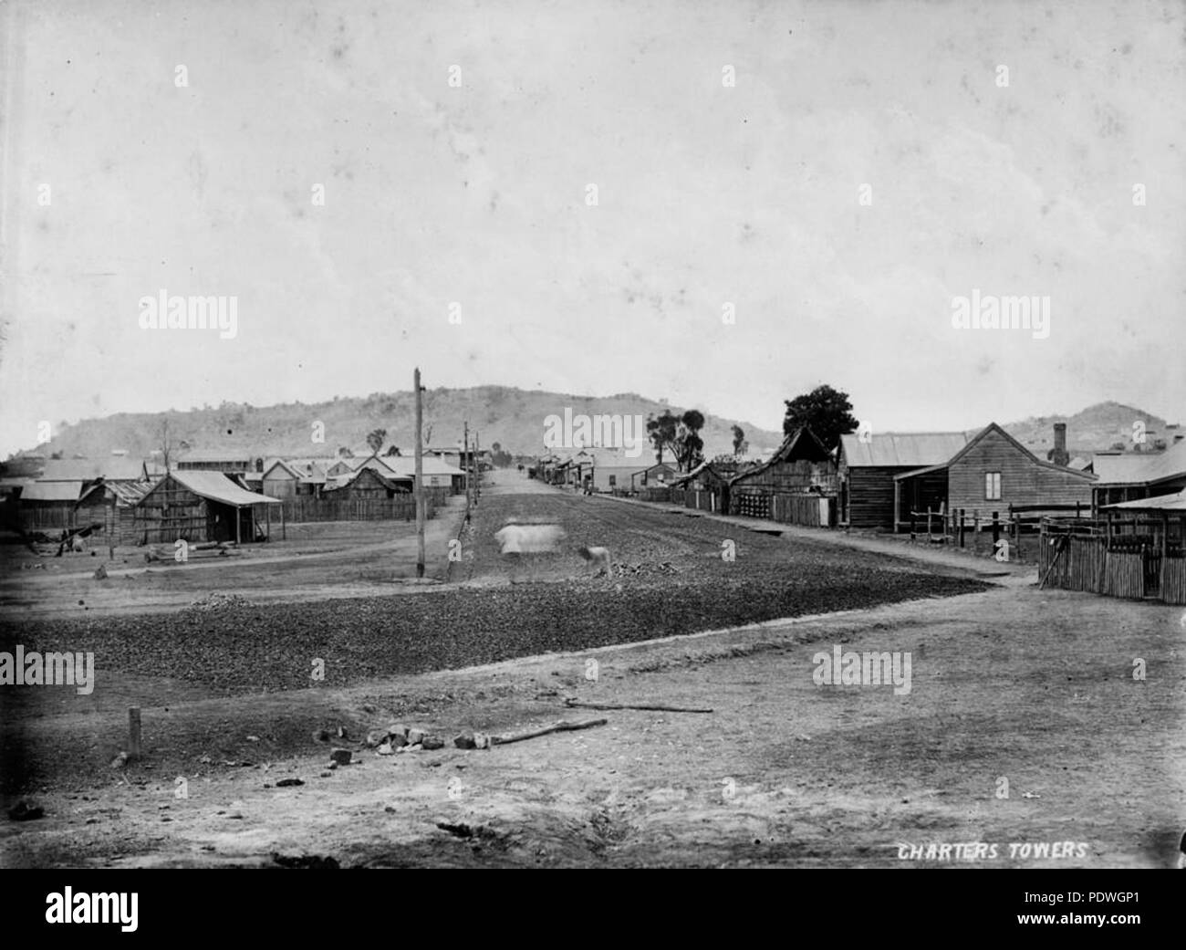 Charters towers Black and White Stock Photos & Images - Alamy