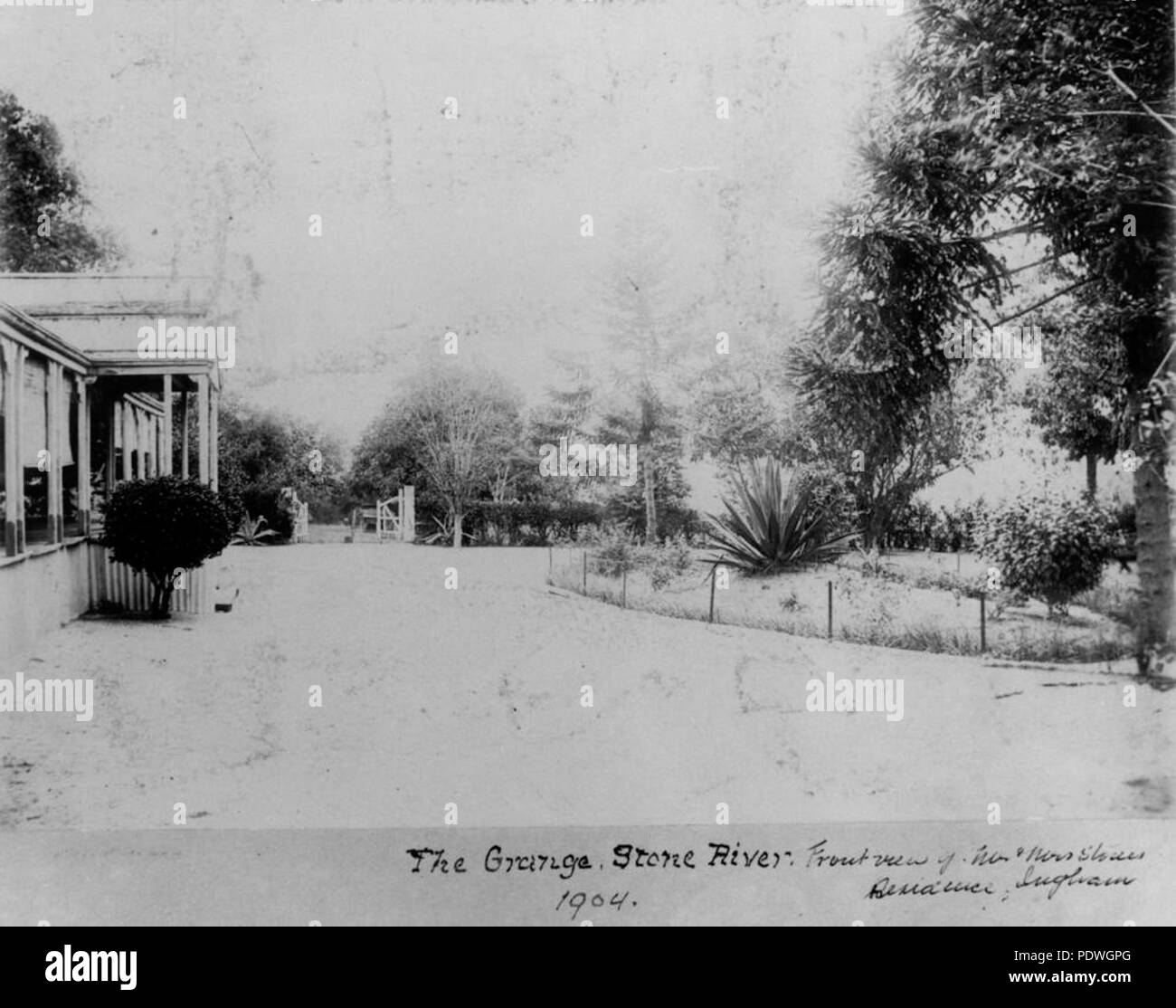 The grange gardens Black and White Stock Photos & Images - Alamy