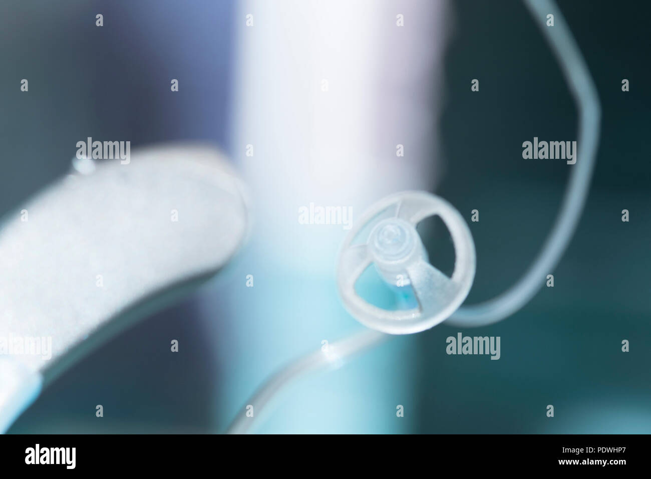 Audiophone modern high technology deafness equipment in the ear digital ...