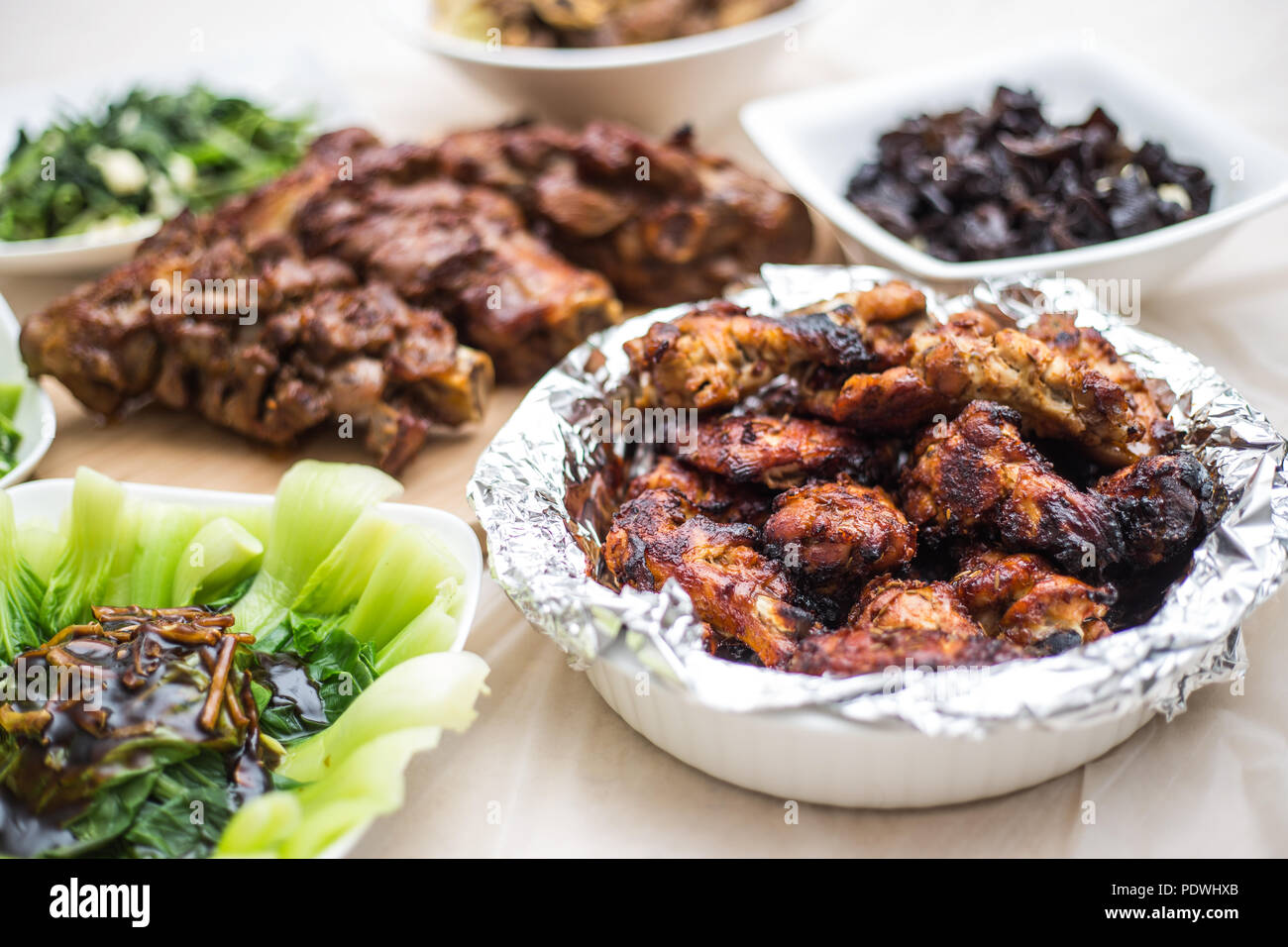 Nice plate american food hi-res stock photography and images - Alamy