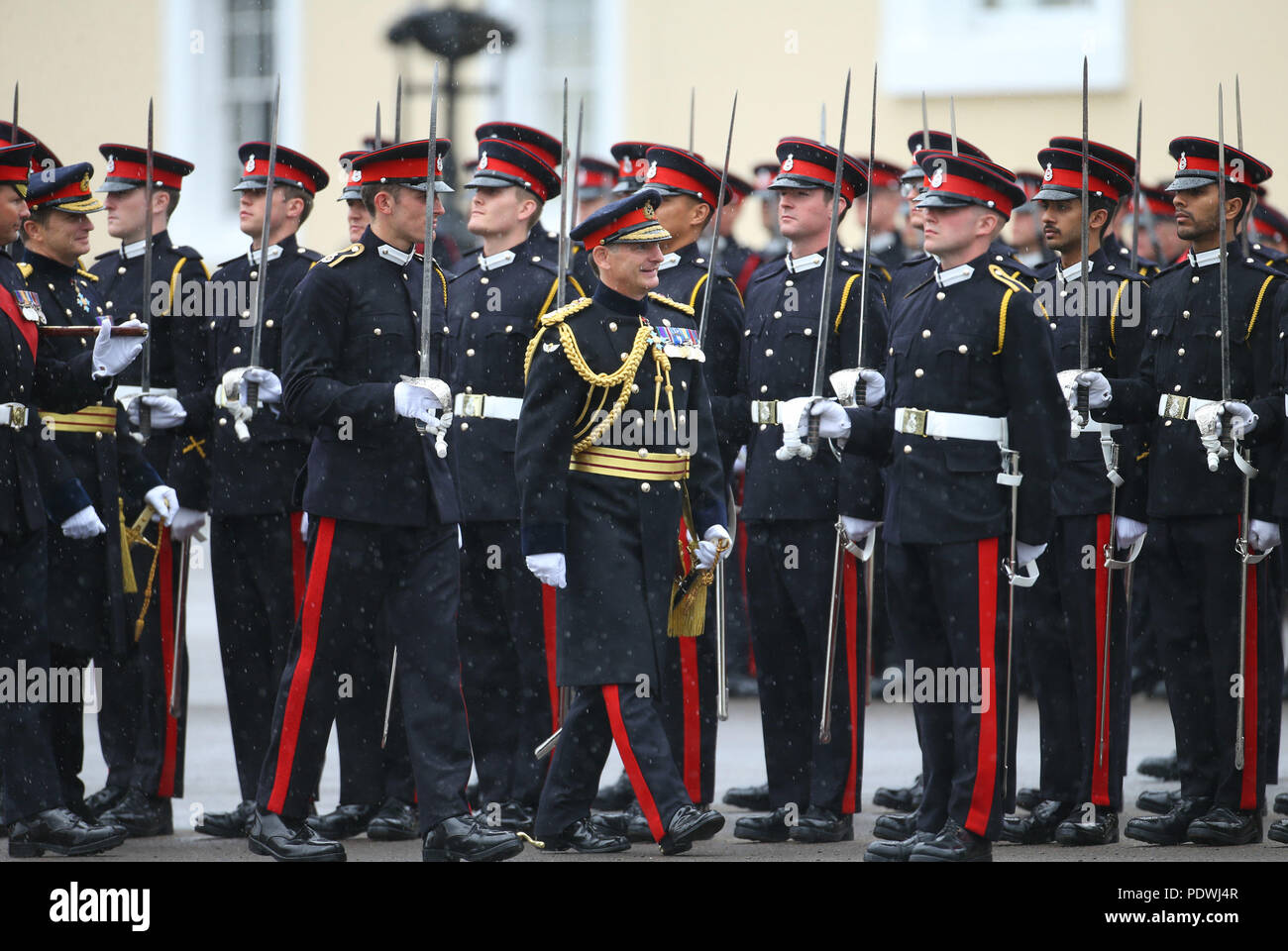 The Chief of the General Staff, General Mark Carleton-Smith (centre ...