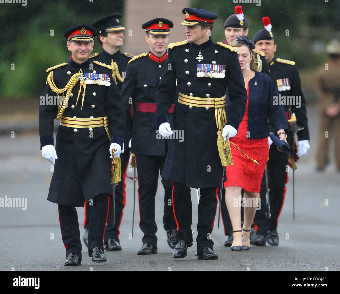 The Chief of the General Staff, General Mark Carleton-Smith (left ...