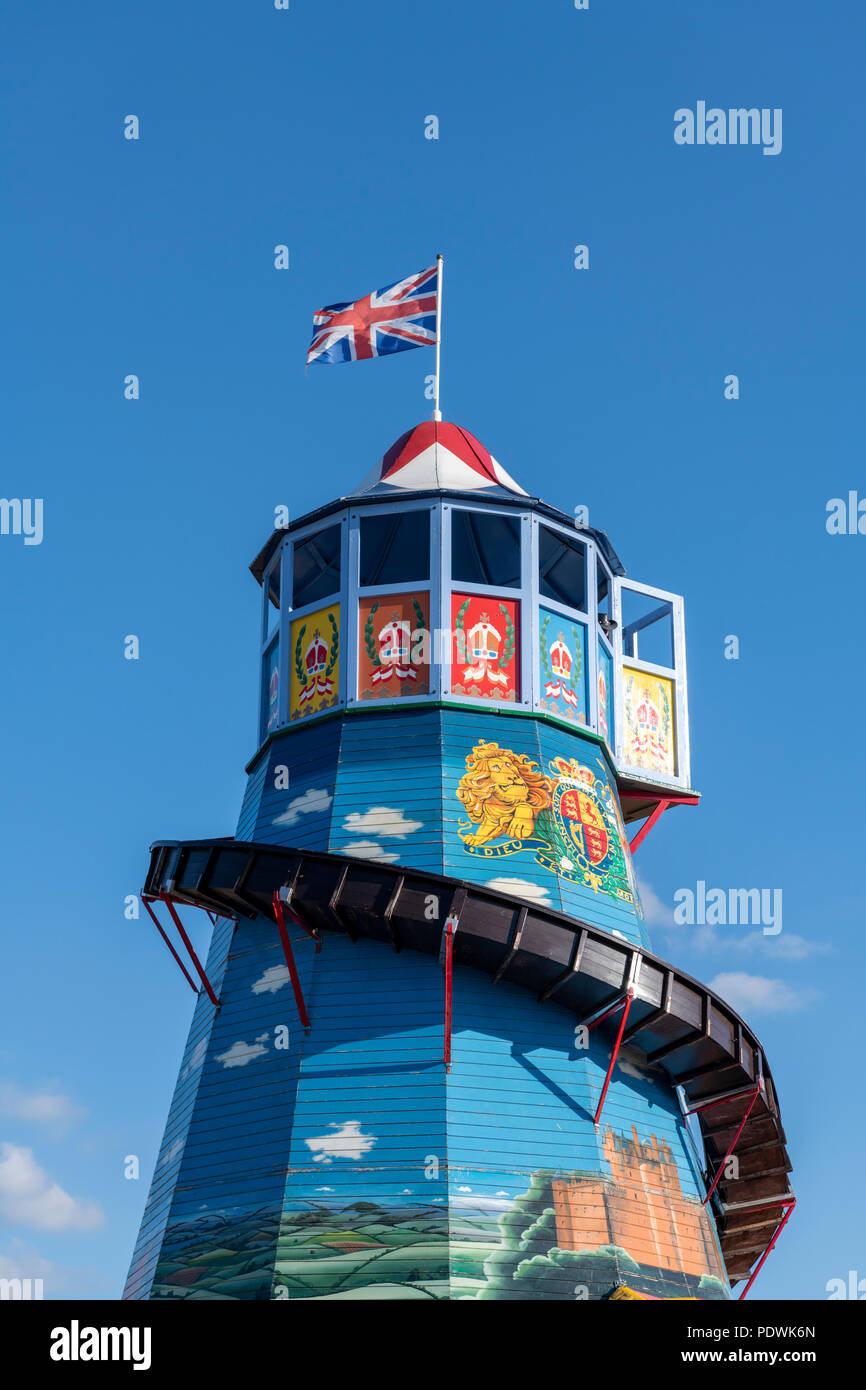 Funfair slide hi-res stock photography and images - Alamy