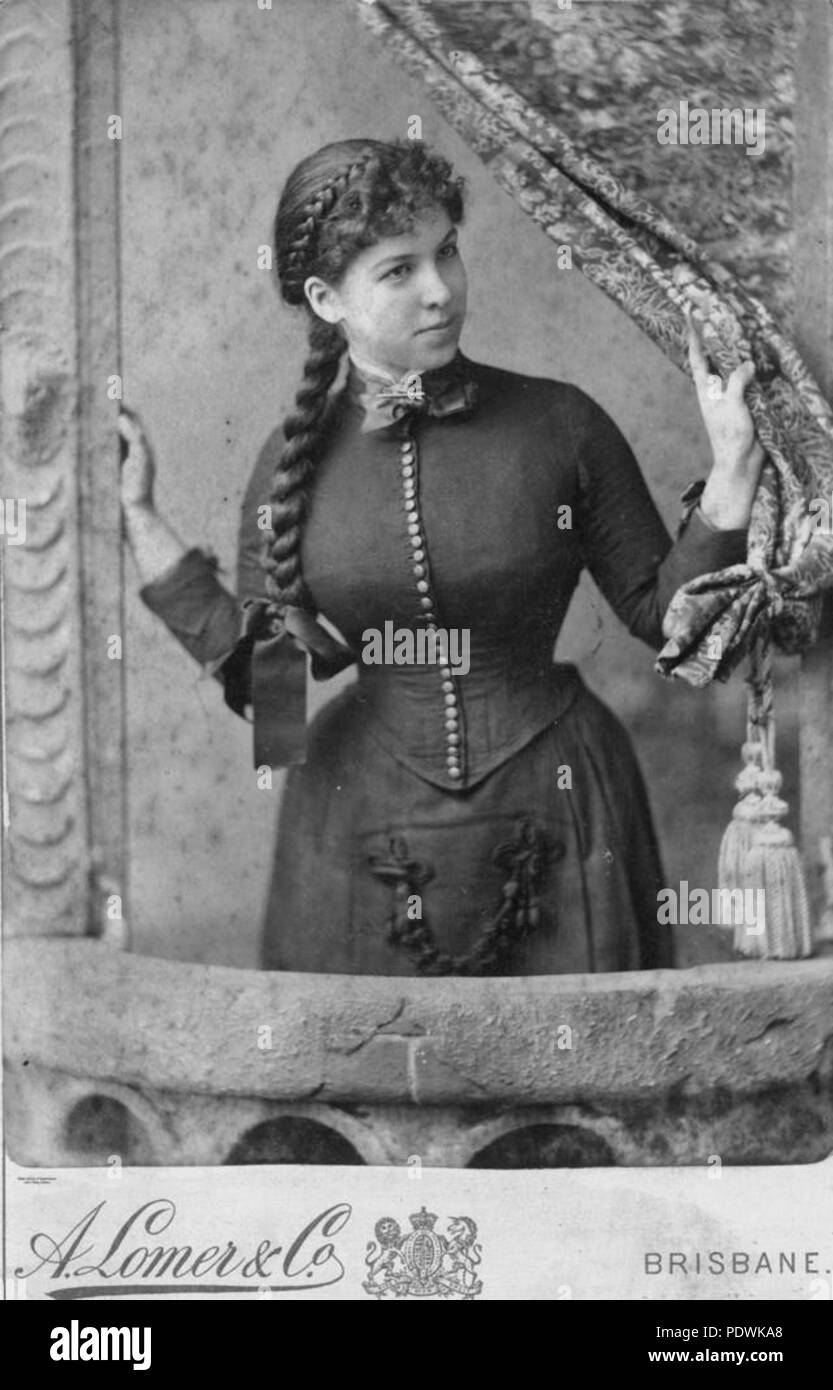 Studio portrait of young female Black and White Stock Photos & Images - Alamy