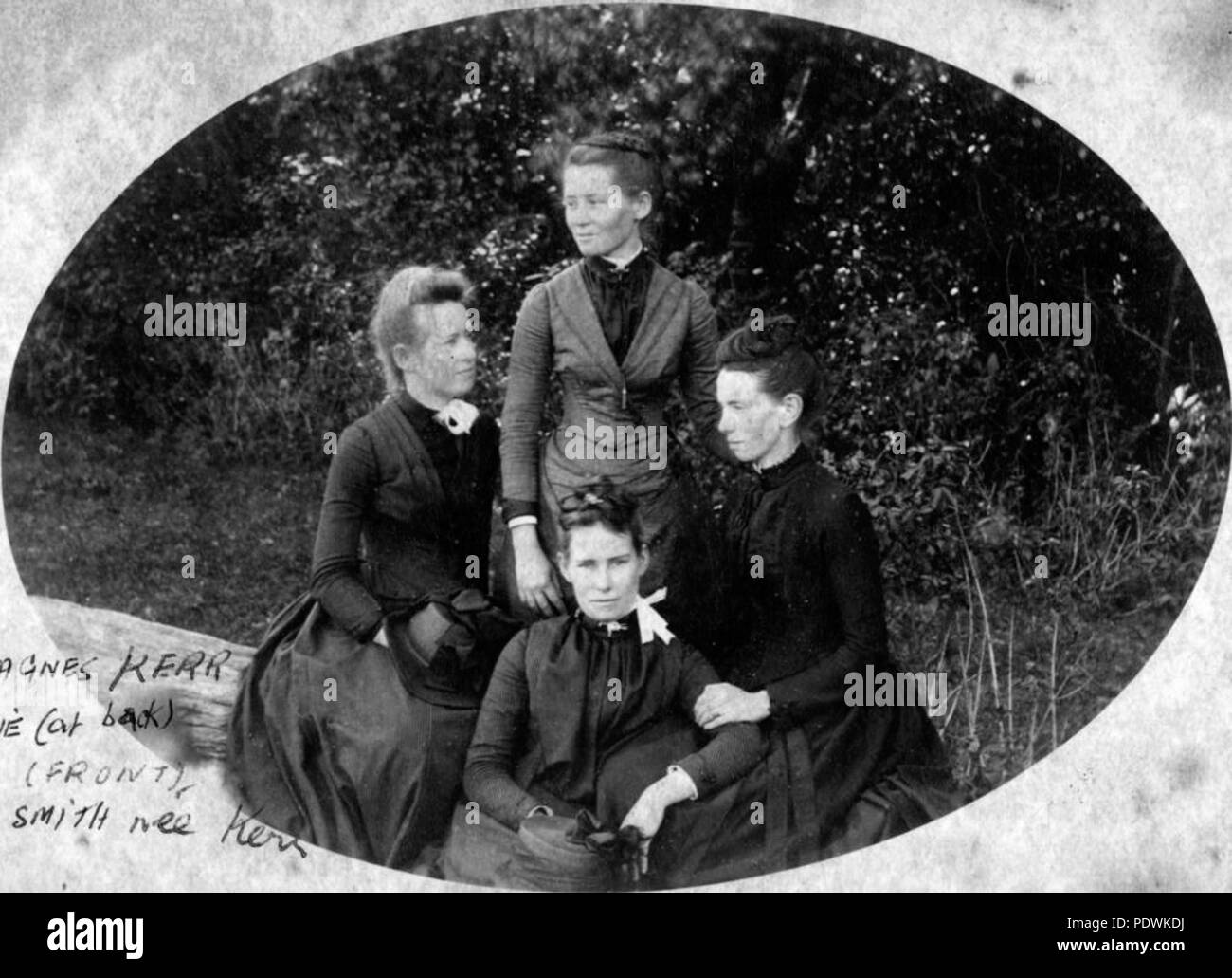 251 StateLibQld 1 207869 Daughters of James Semple Kerr Stock Photo - Alamy