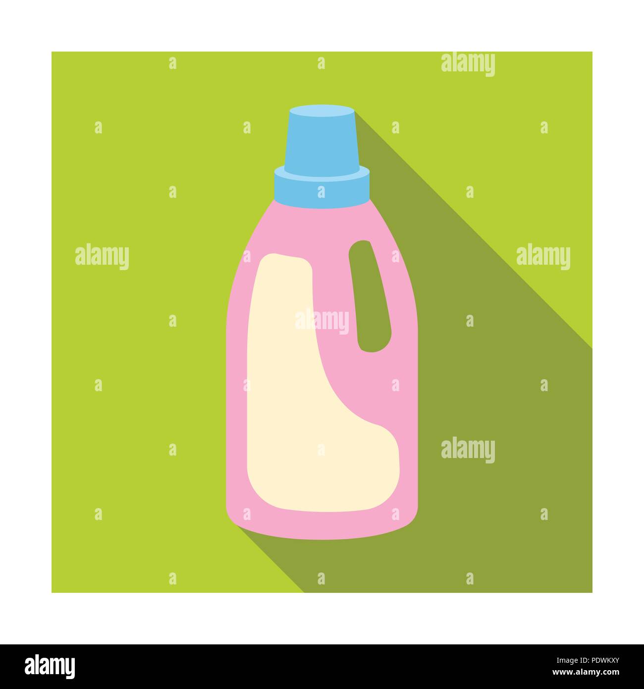 Laundry detergent icon in flat design isolated on white background ...