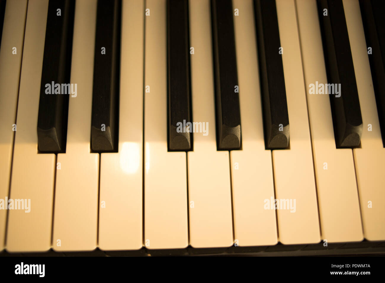 Concert hall grand piano keyboard keys ready for classical music ...