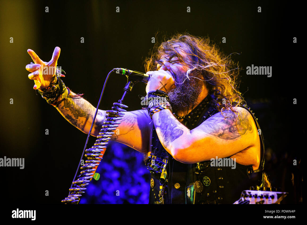 Max Cavalera with Soulfly - 9th Aug 2018 - Newcastle Riverside heavy ...