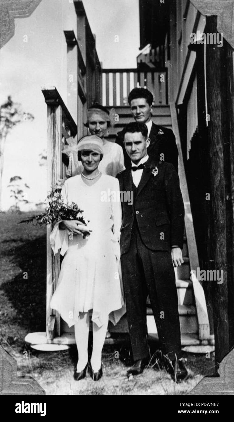 272 StateLibQld 1 72383 Wedding at Mutarnee, Queensland, 1930 Stock ...
