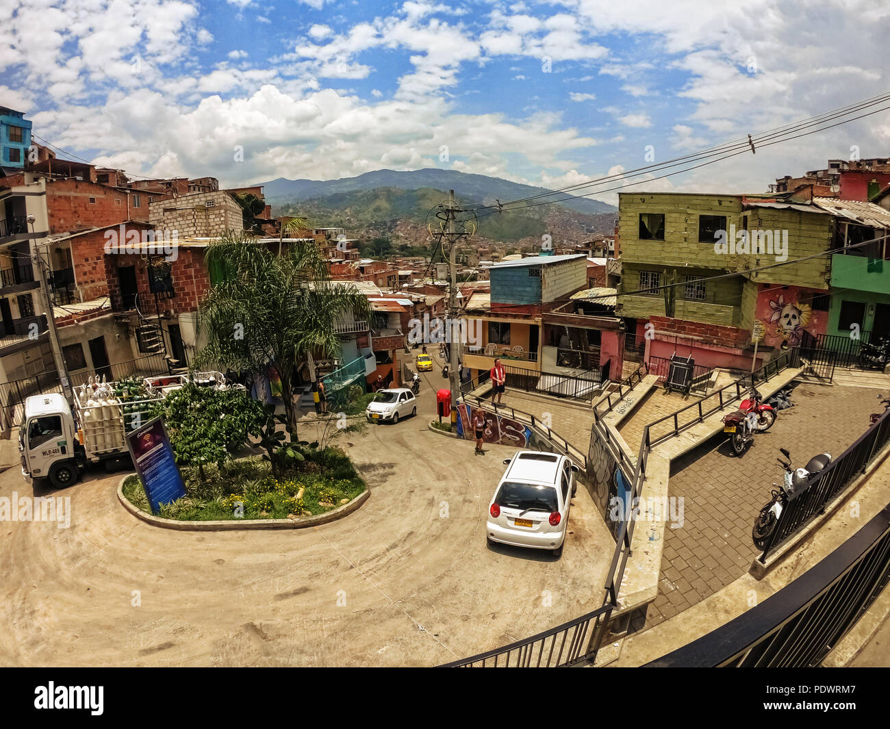 Comuna 13 view hi-res stock photography and images - Alamy
