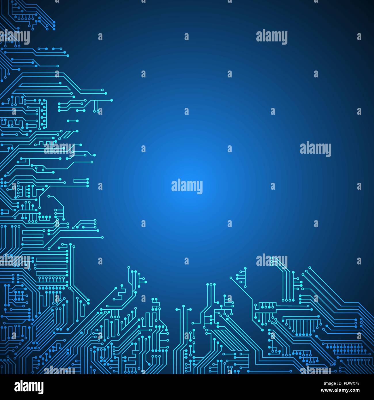 Vector background electronic circuits design Stock Vector Image & Art - Alamy