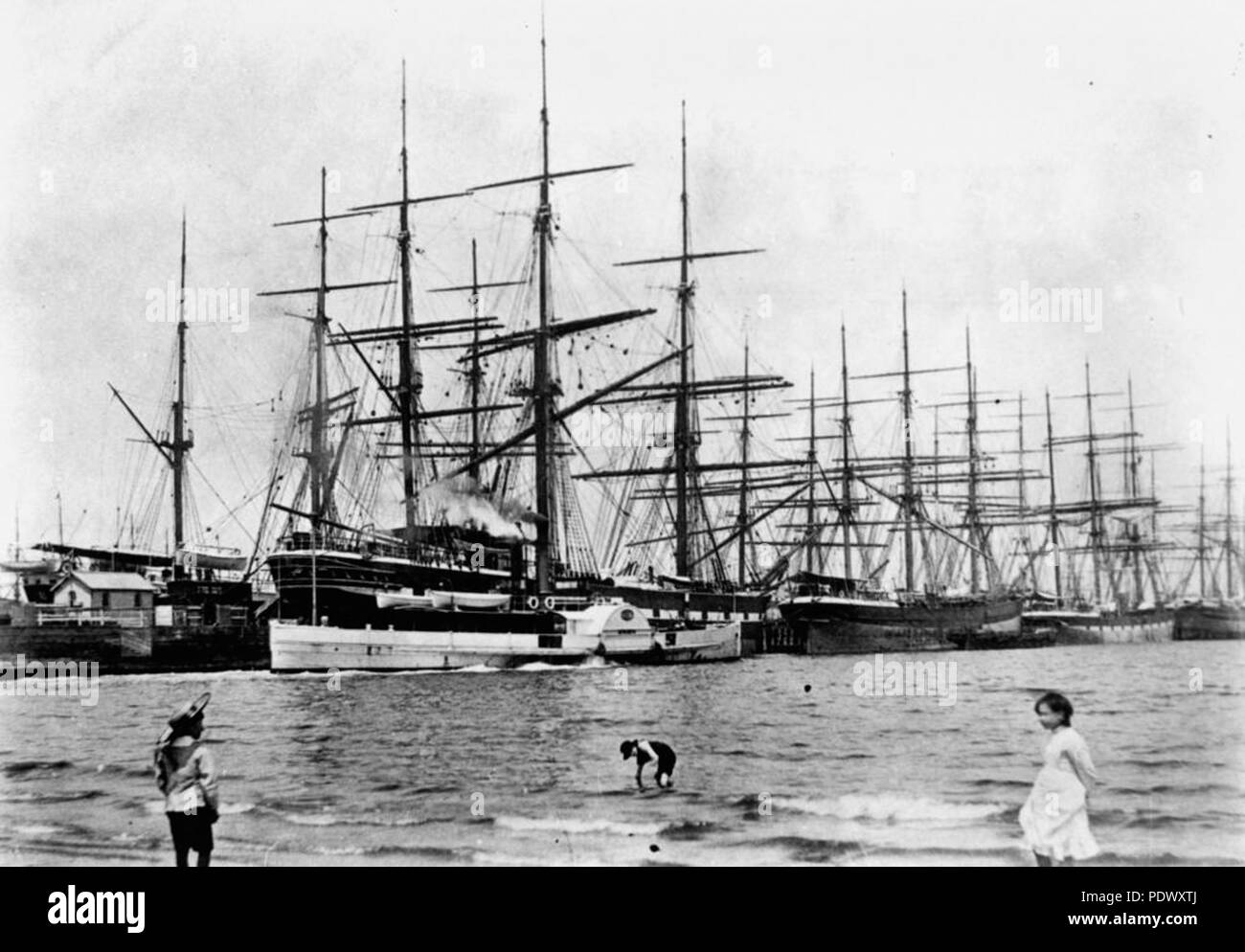Port melbourne historical hi-res stock photography and images - Alamy