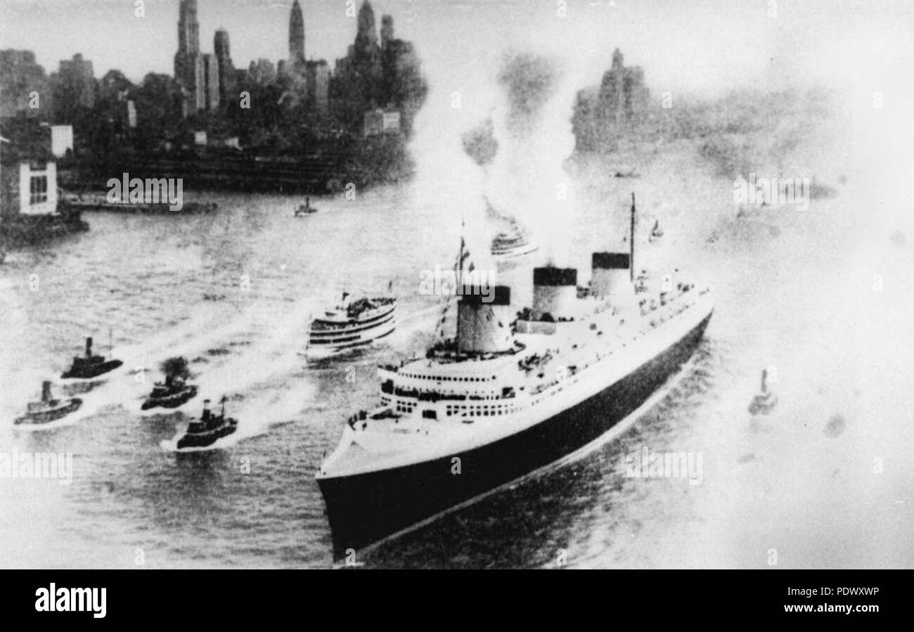 Normandie ship hi-res stock photography and images - Alamy