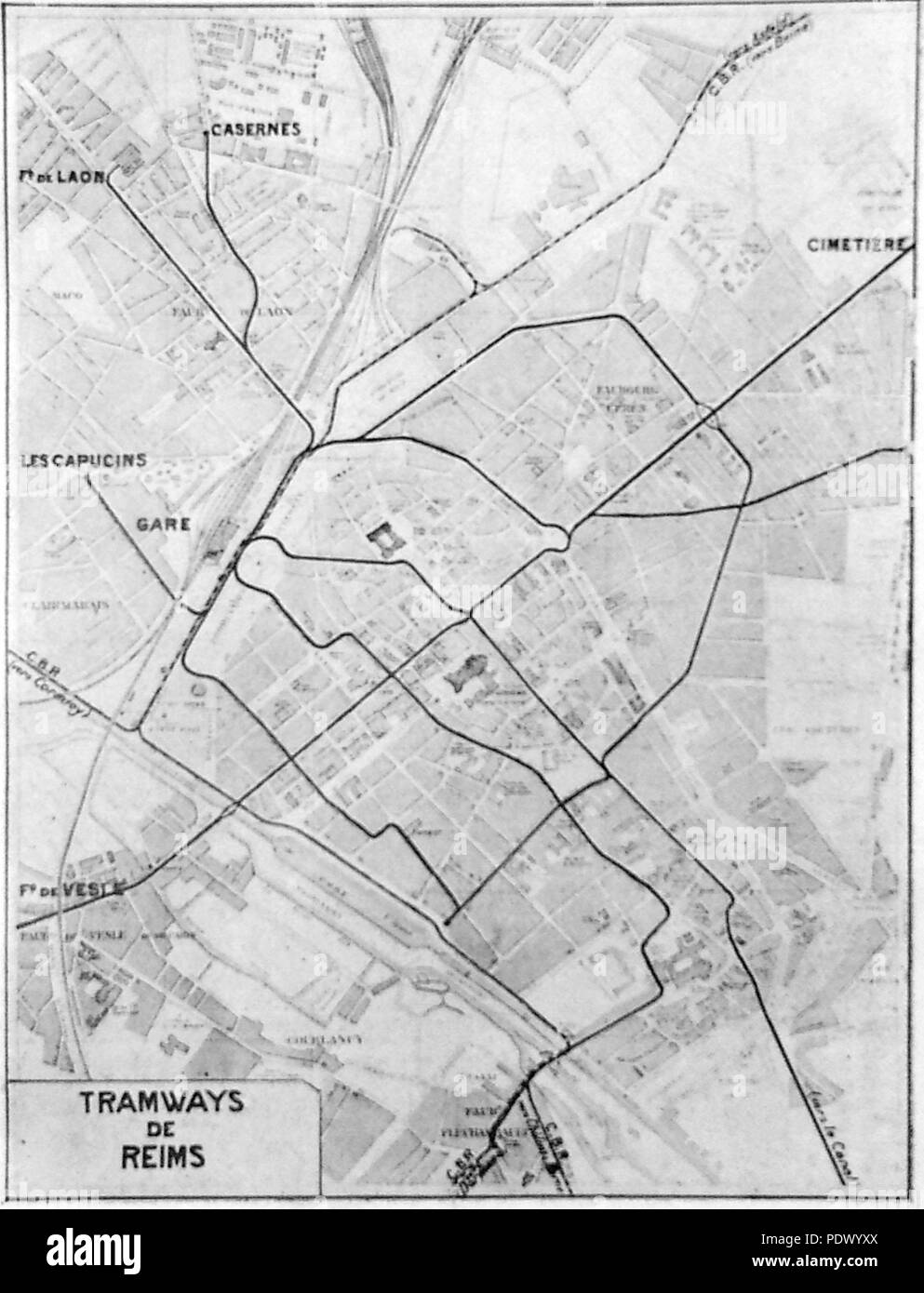 Reims plan hi-res stock photography and images - Alamy