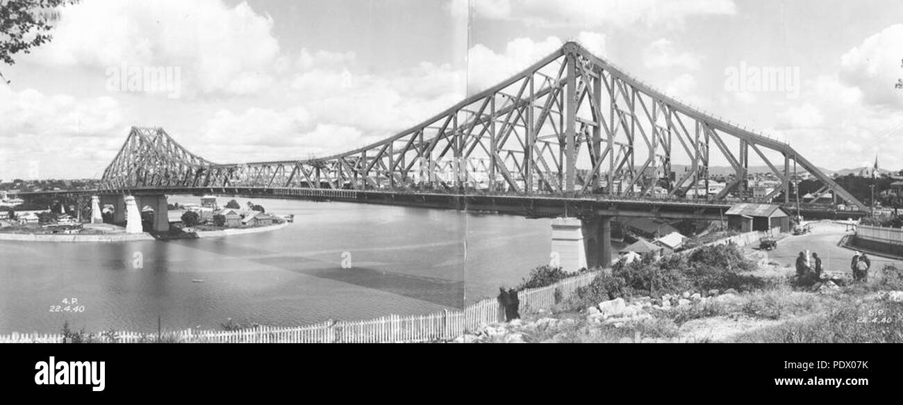 The story bridge Black and White Stock Photos & Images - Alamy