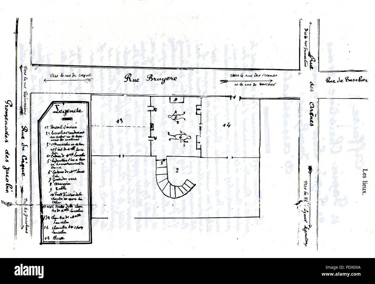 19 Papin sisters scene of crime Stock Photo - Alamy