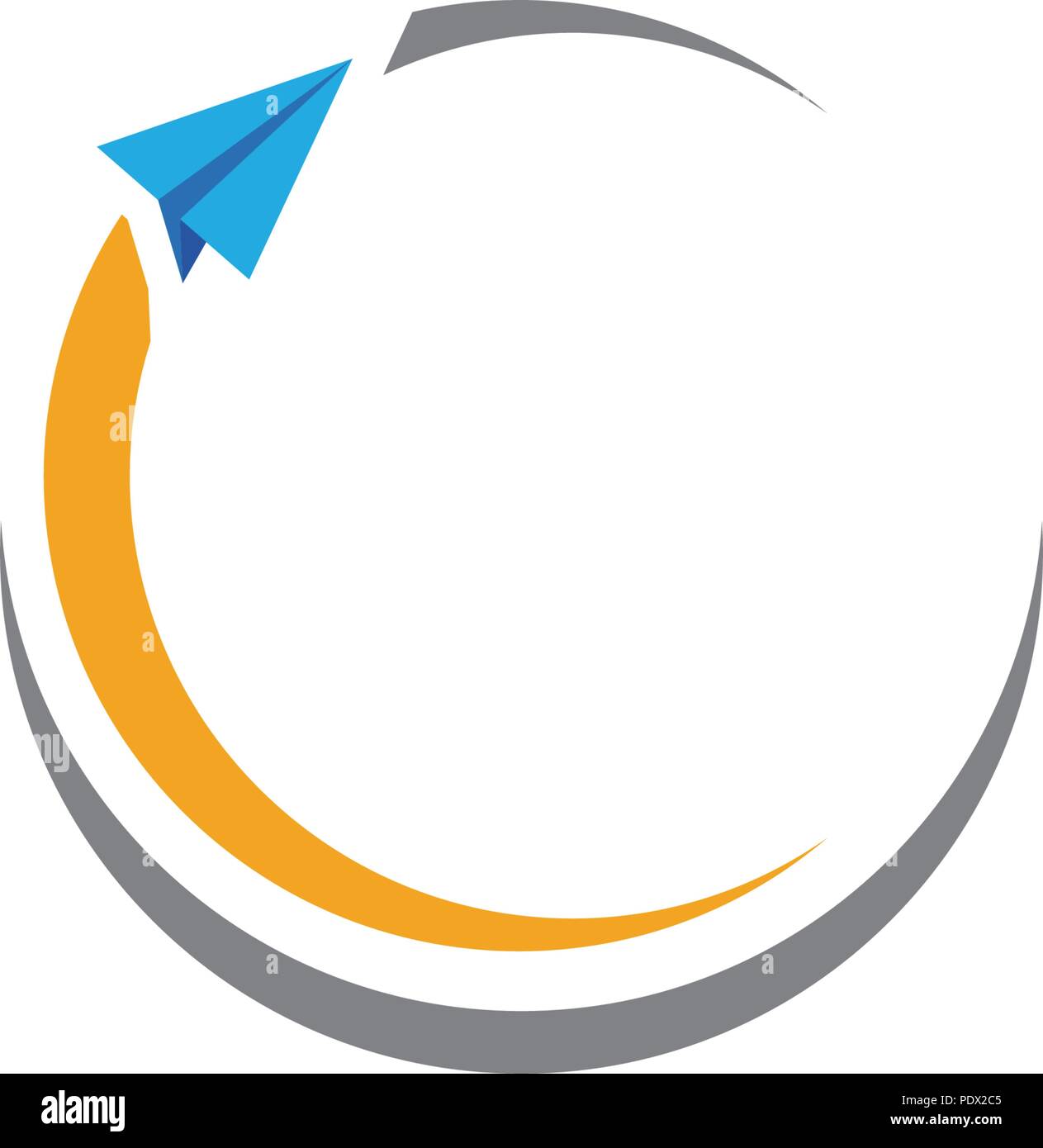 Paper plane icon Template vector illustration design Stock Vector Image ...