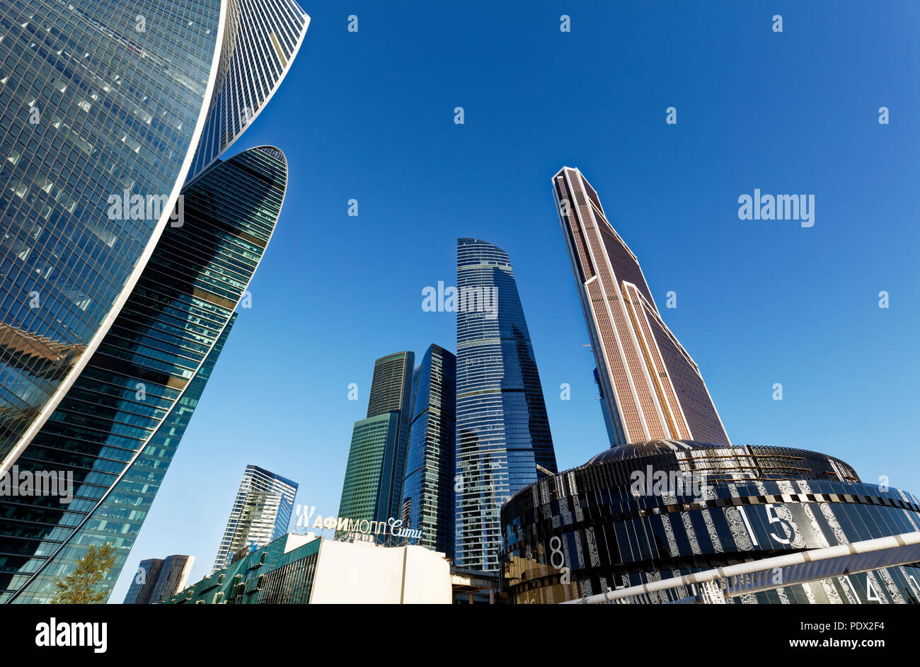 Tall Glass Highrise Office Buildings High Resolution Stock Photography ...