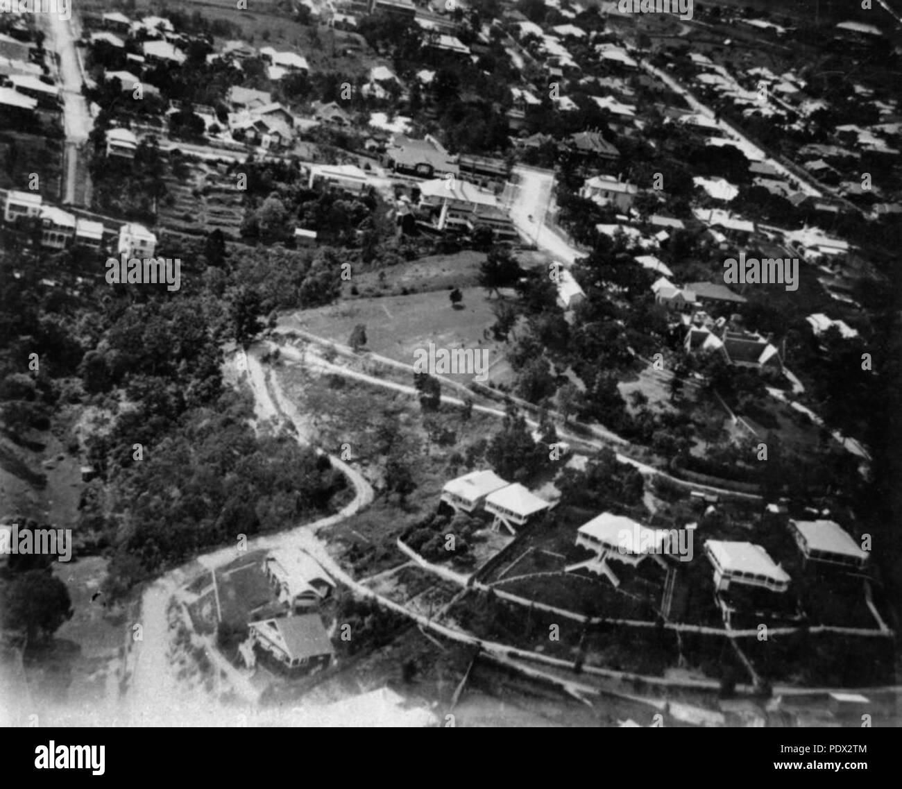 Suburb development Black and White Stock Photos & Images - Alamy