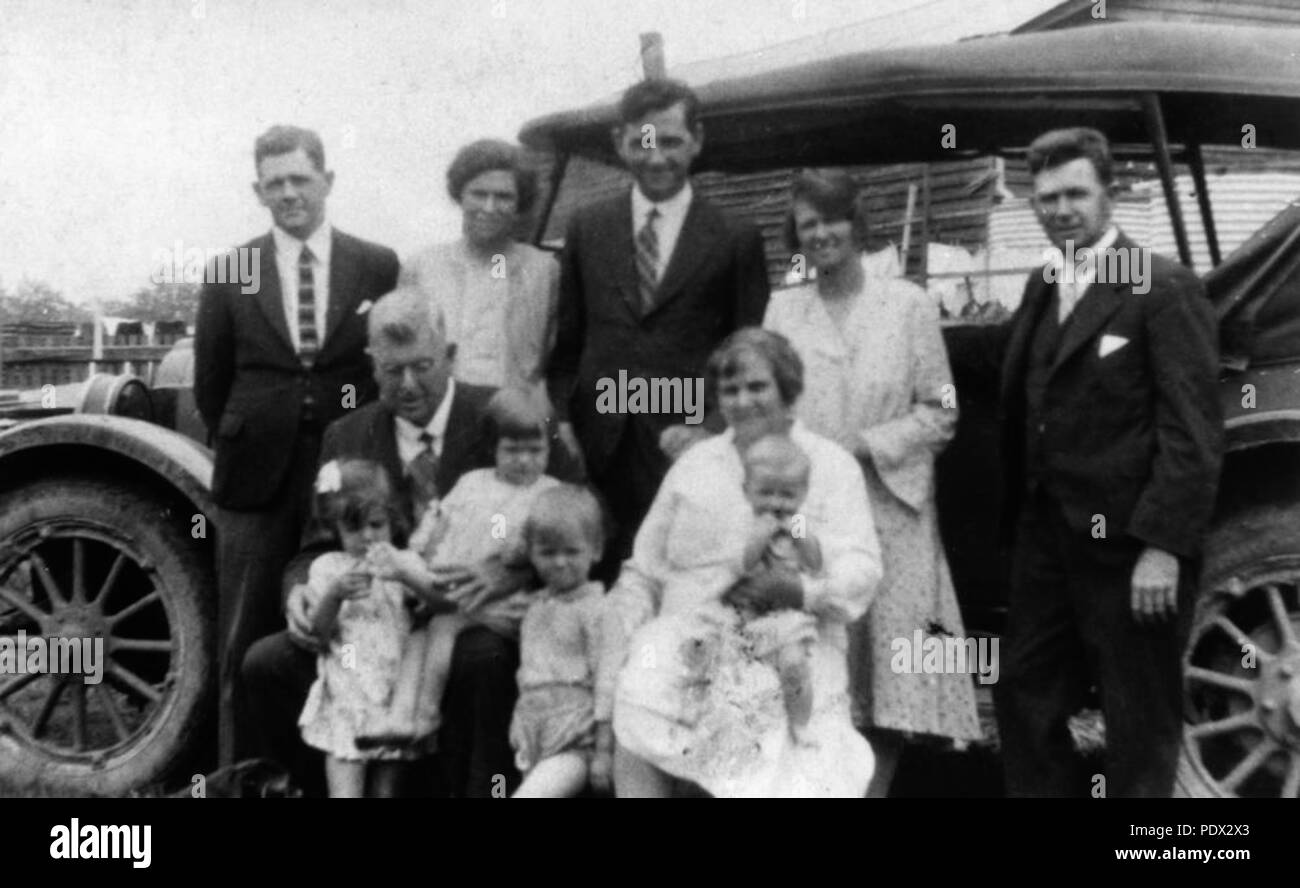 245 StateLibQld 1 184923 Duffield family at Caboolture, 1930 Stock ...