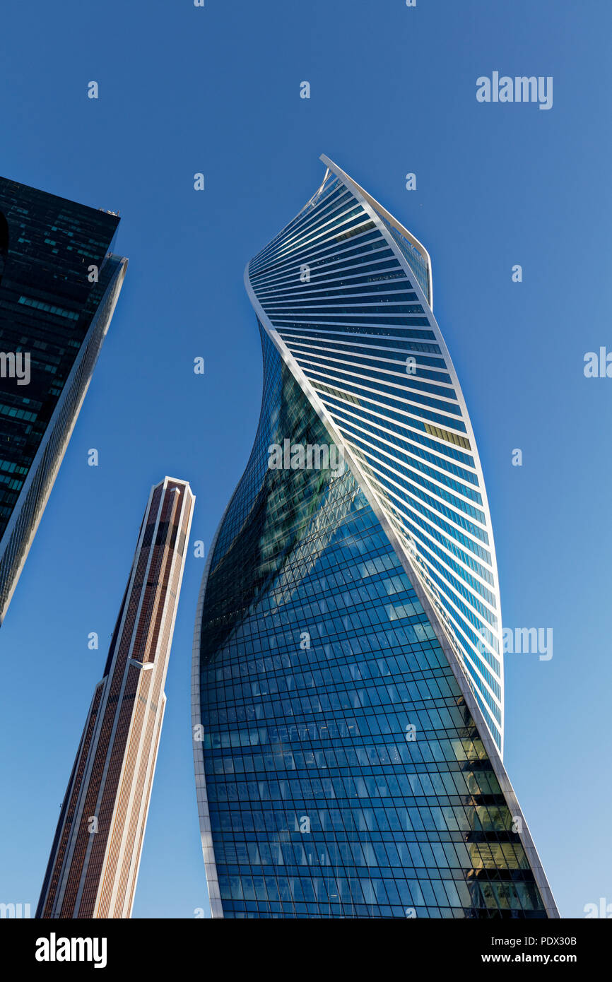 Evolution Tower at Moscow International Business Centre (MIBC), also ...