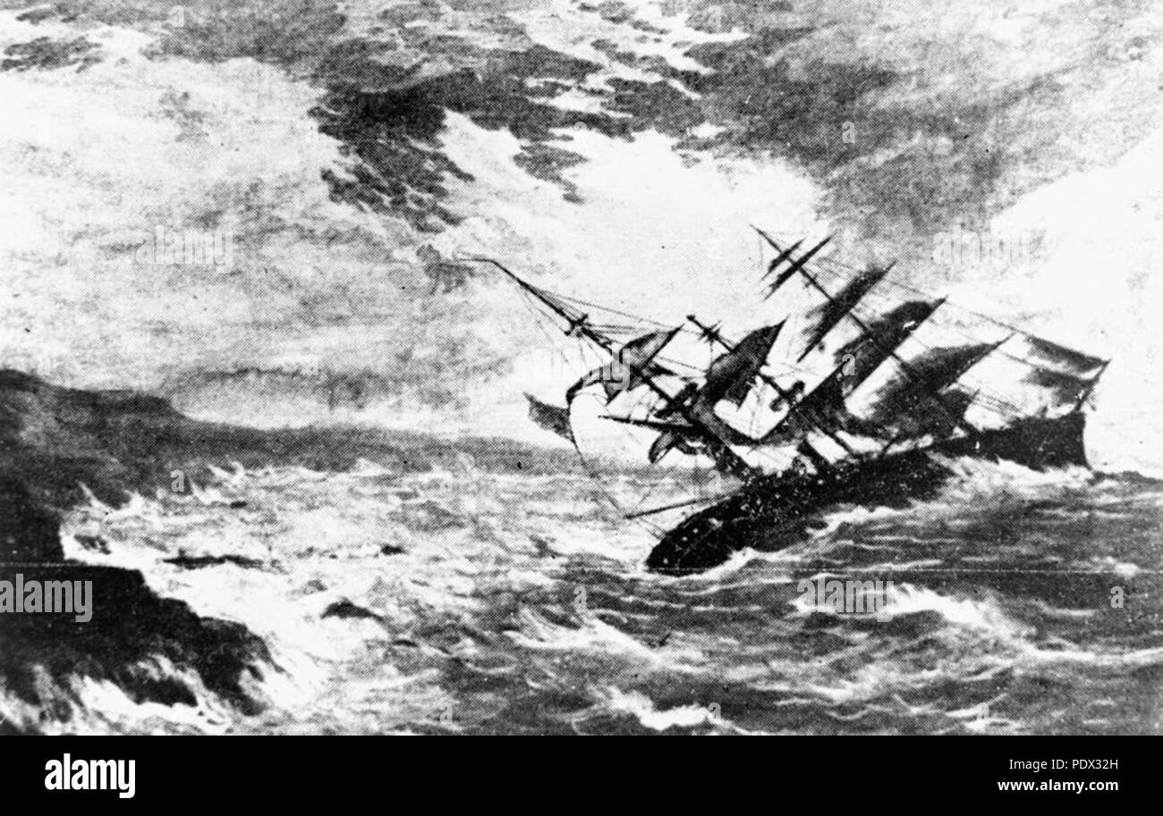 246 StateLibQld 1 186783 Royal Charter (ship Stock Photo - Alamy