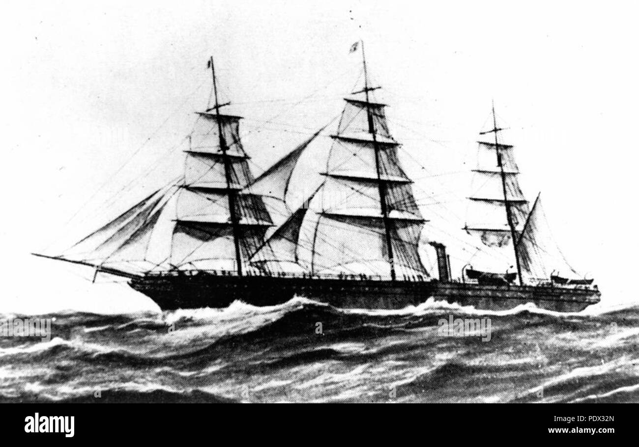 246 StateLibQld 1 186779 Royal Charter (ship Stock Photo - Alamy