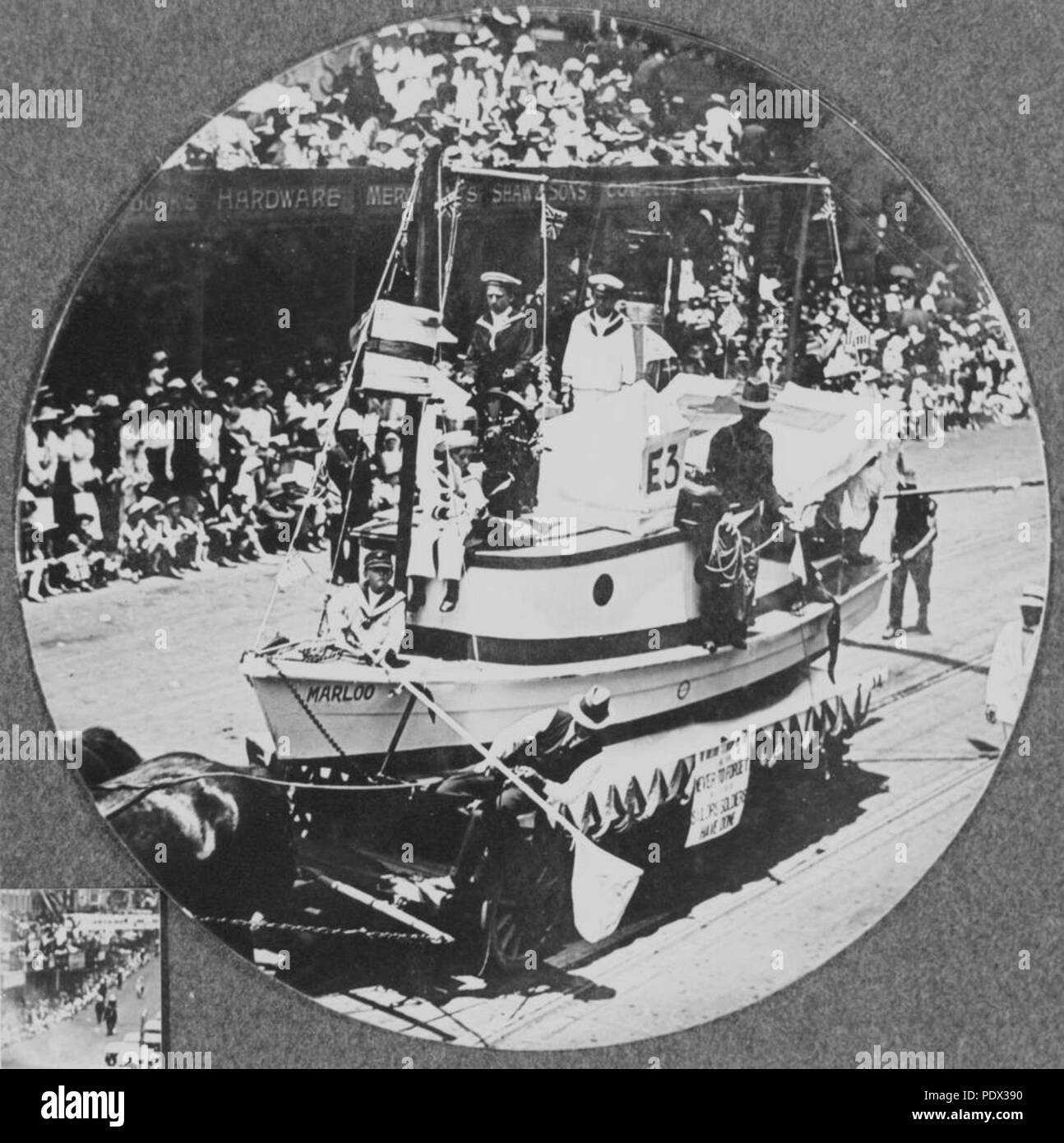 Procession float Black and White Stock Photos & Images - Alamy