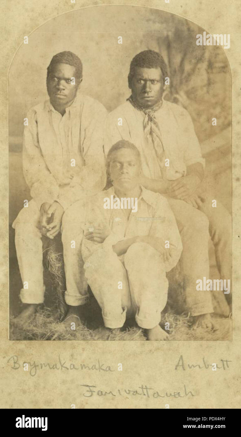 253 StateLibQld 1 235462 Young Kanaka cane plantation workers from the ...