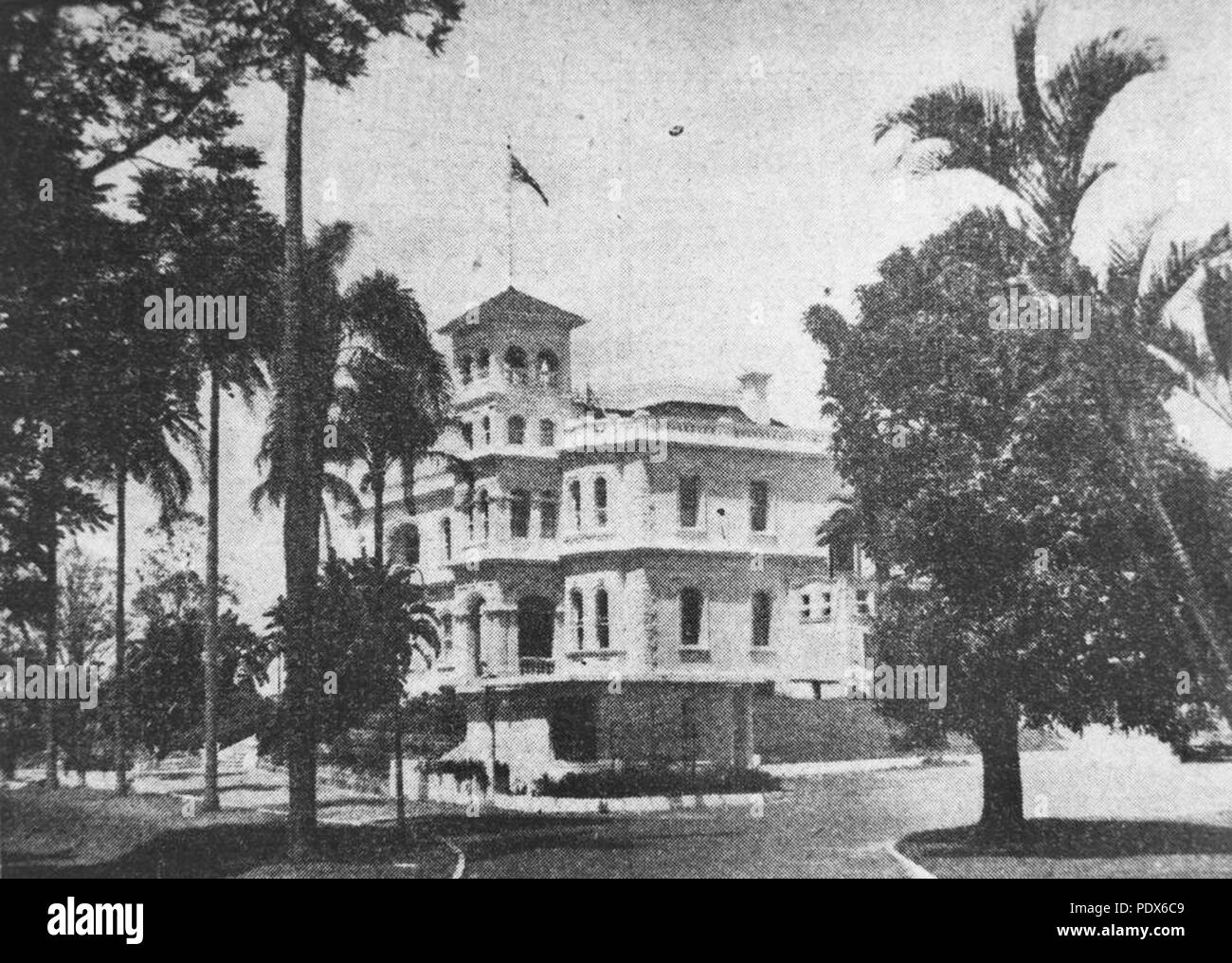 Such as the governors residence Black and White Stock Photos & Images ...