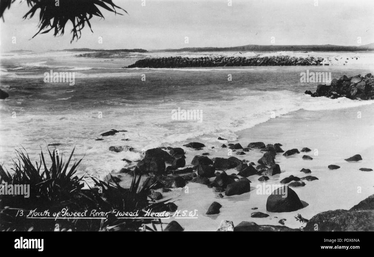 262 StateLibQld 1 295223 Mouth of Tweed River, Tweed Heads, ca. 1940 ...