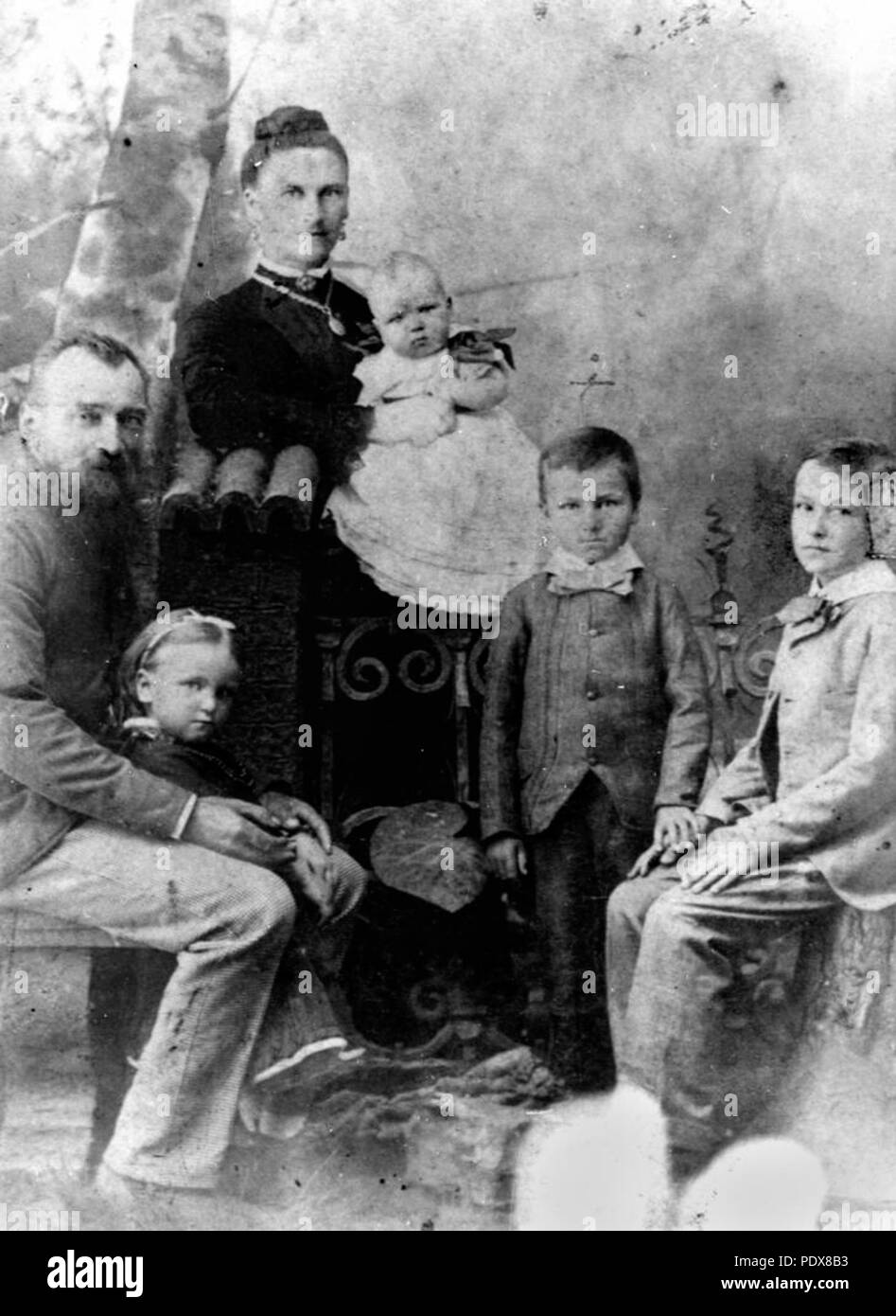 Jensen family Black and White Stock Photos & Images - Alamy