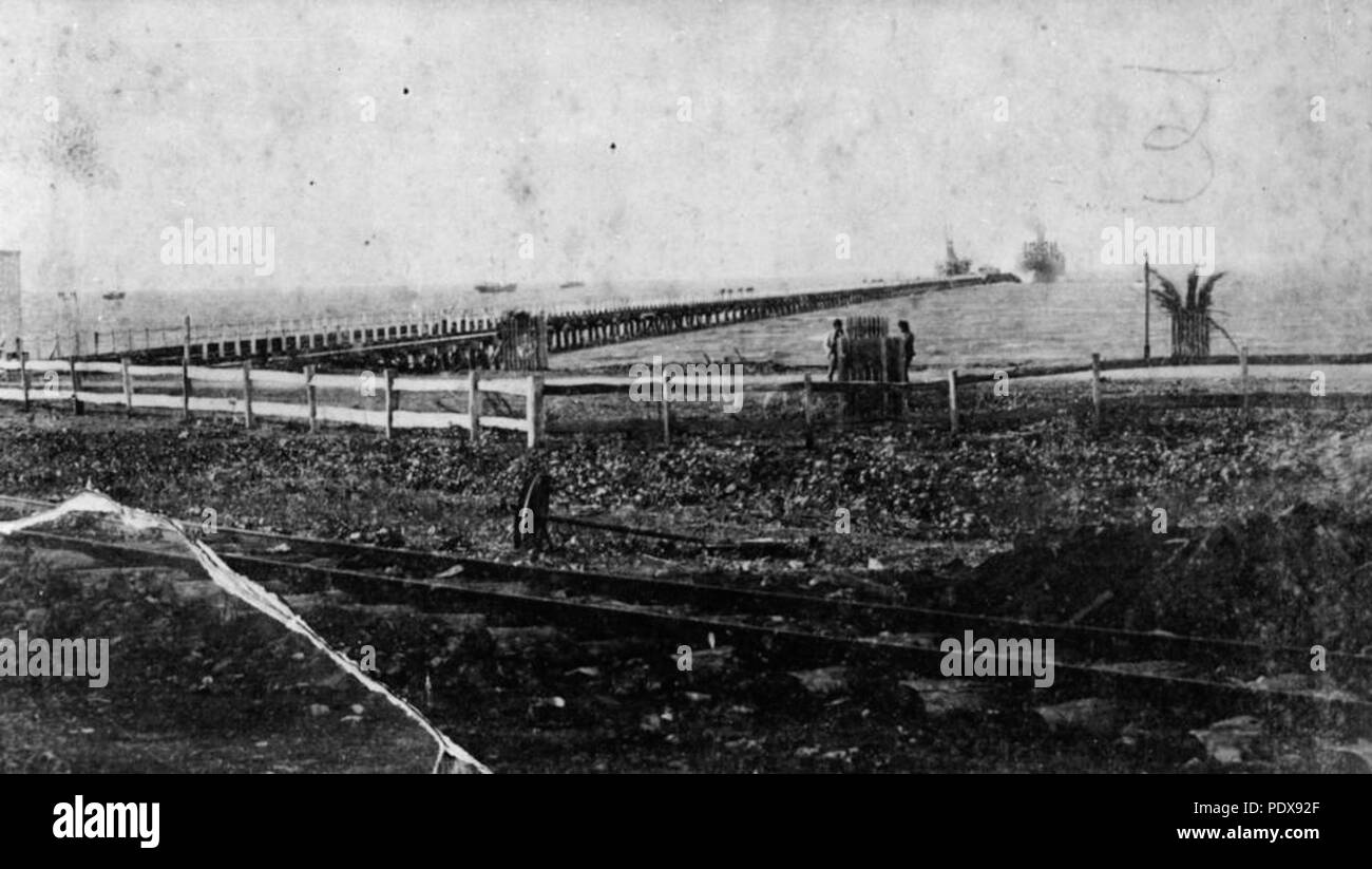 Australian jetty Black and White Stock Photos & Images - Alamy