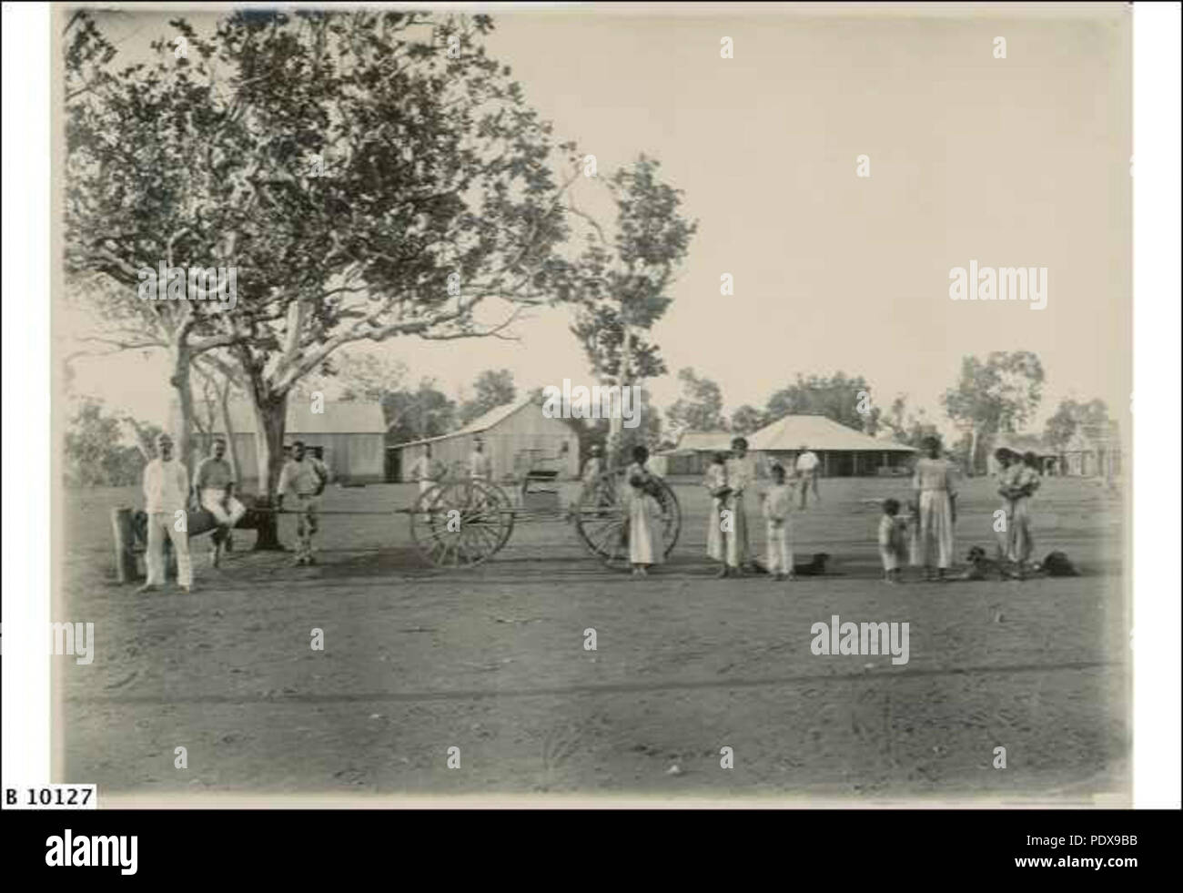 318 Victoria River Downs Head Station 1891 Stock Photo - Alamy