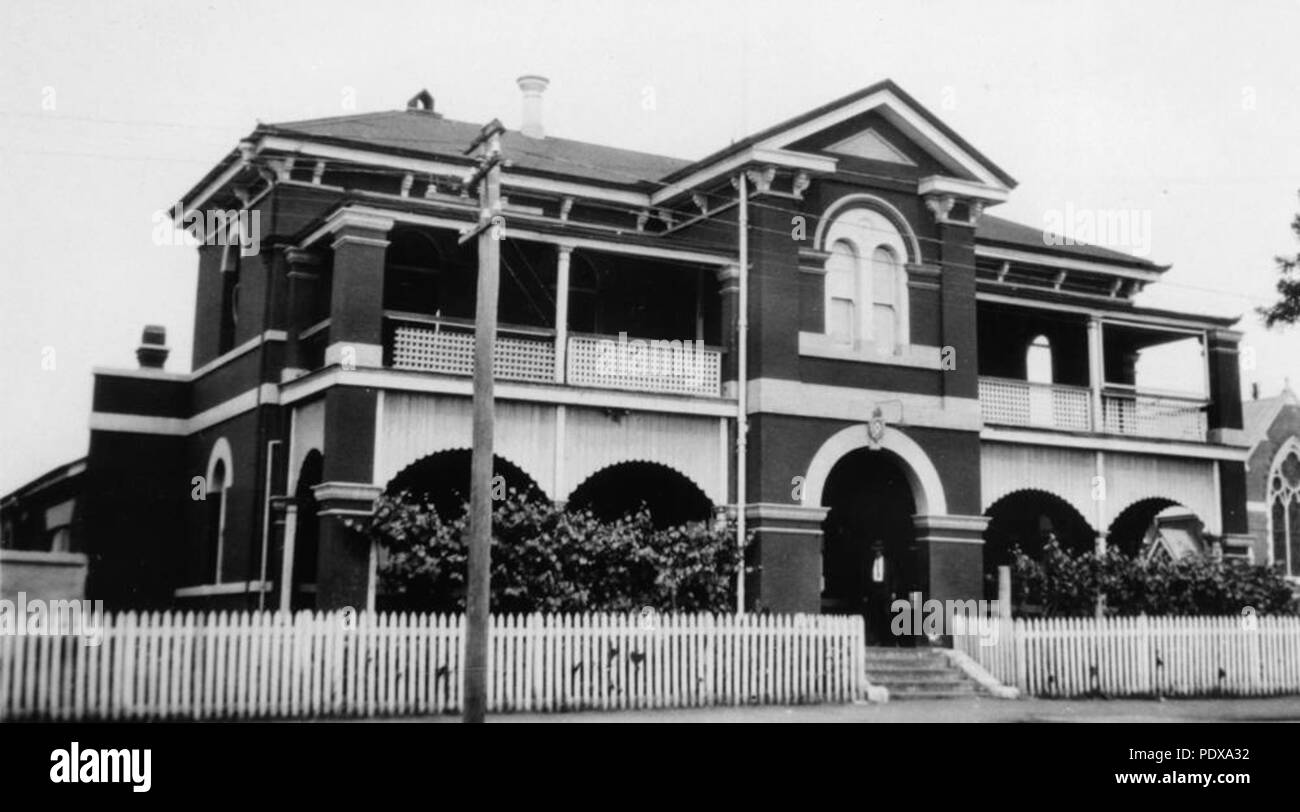 278 StateLibQld 1 96920 Police Station at Toowoomba, ca. 1930 Stock ...