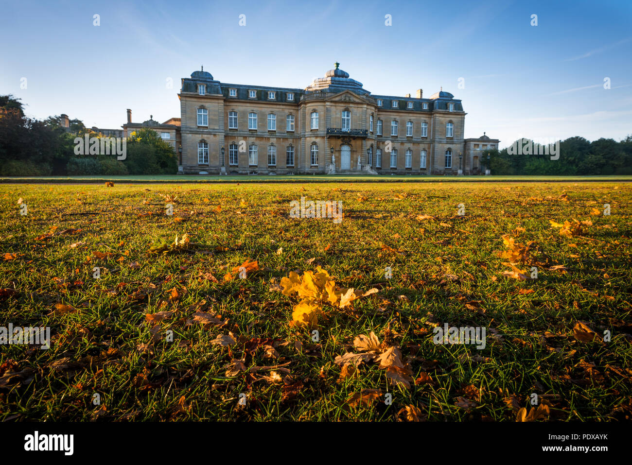 Wrest Park house in the village of Silsoe, Bedfordshire, UK Stock Photo ...