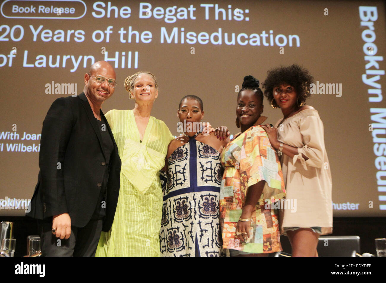 Brooklyn, New York, USA. 9th Aug, 2018. (L-R) Writers & Editors Emil ...