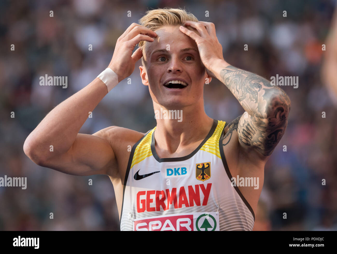 Berlin, Germany. 10th Aug, 2018. Athletics, European Championships in ...