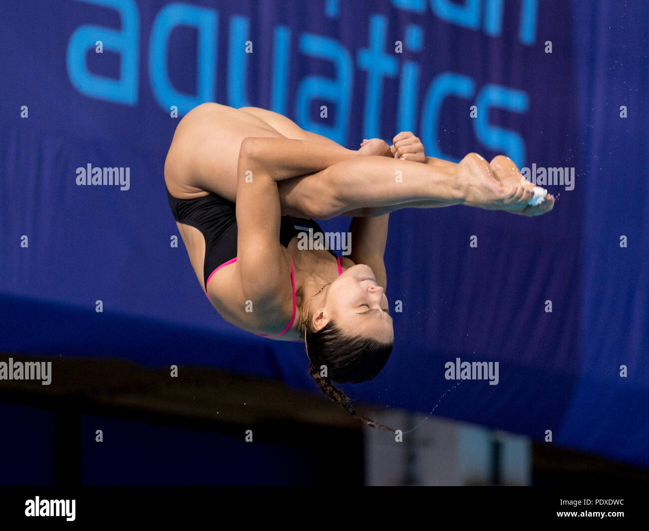 Royal Commonwealth Pool, Edinburgh, UK. 10th Aug, 2018. Glasgow 2018 ...
