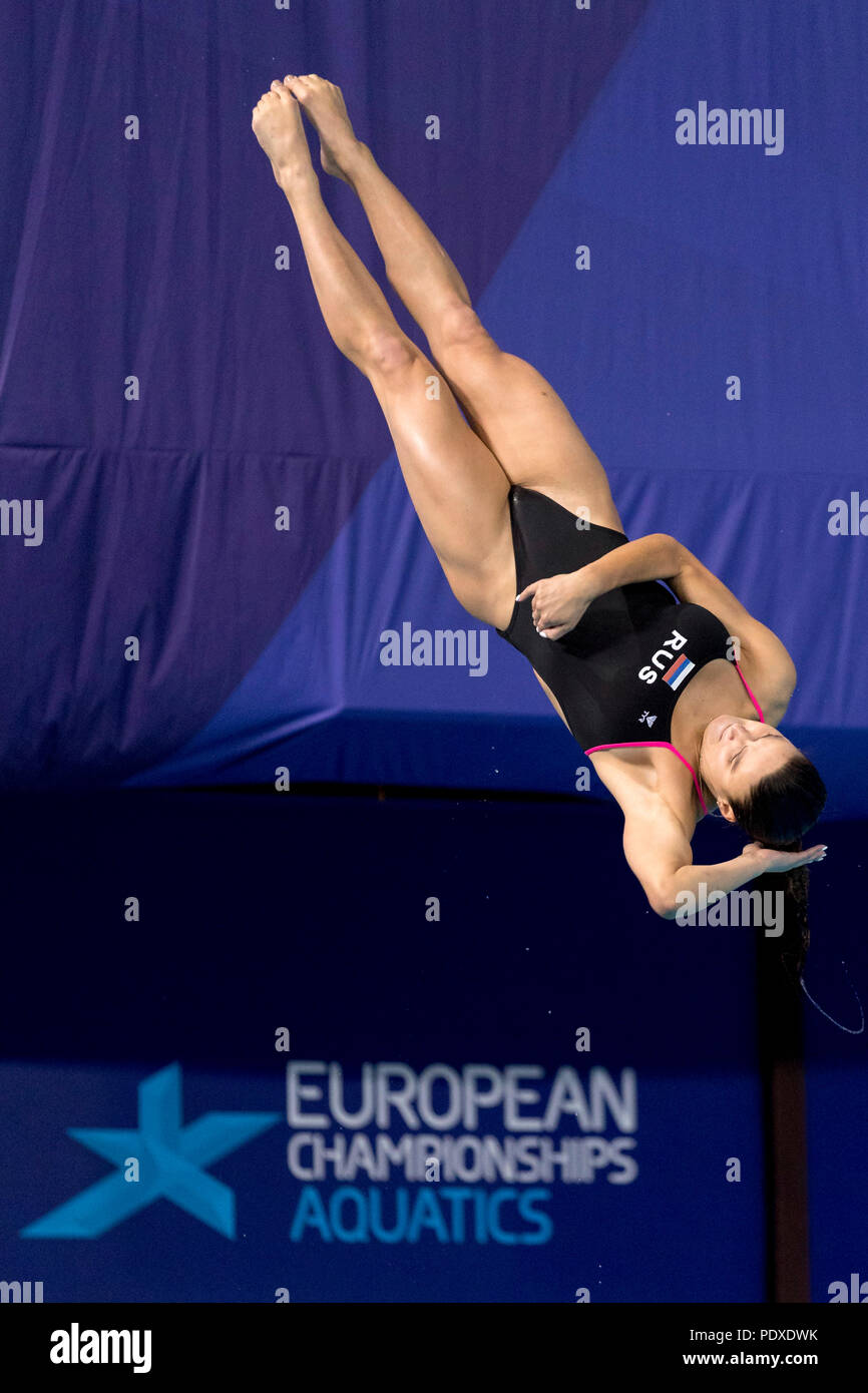 Royal Commonwealth Pool, Edinburgh, UK. 10th Aug, 2018. Glasgow 2018 ...