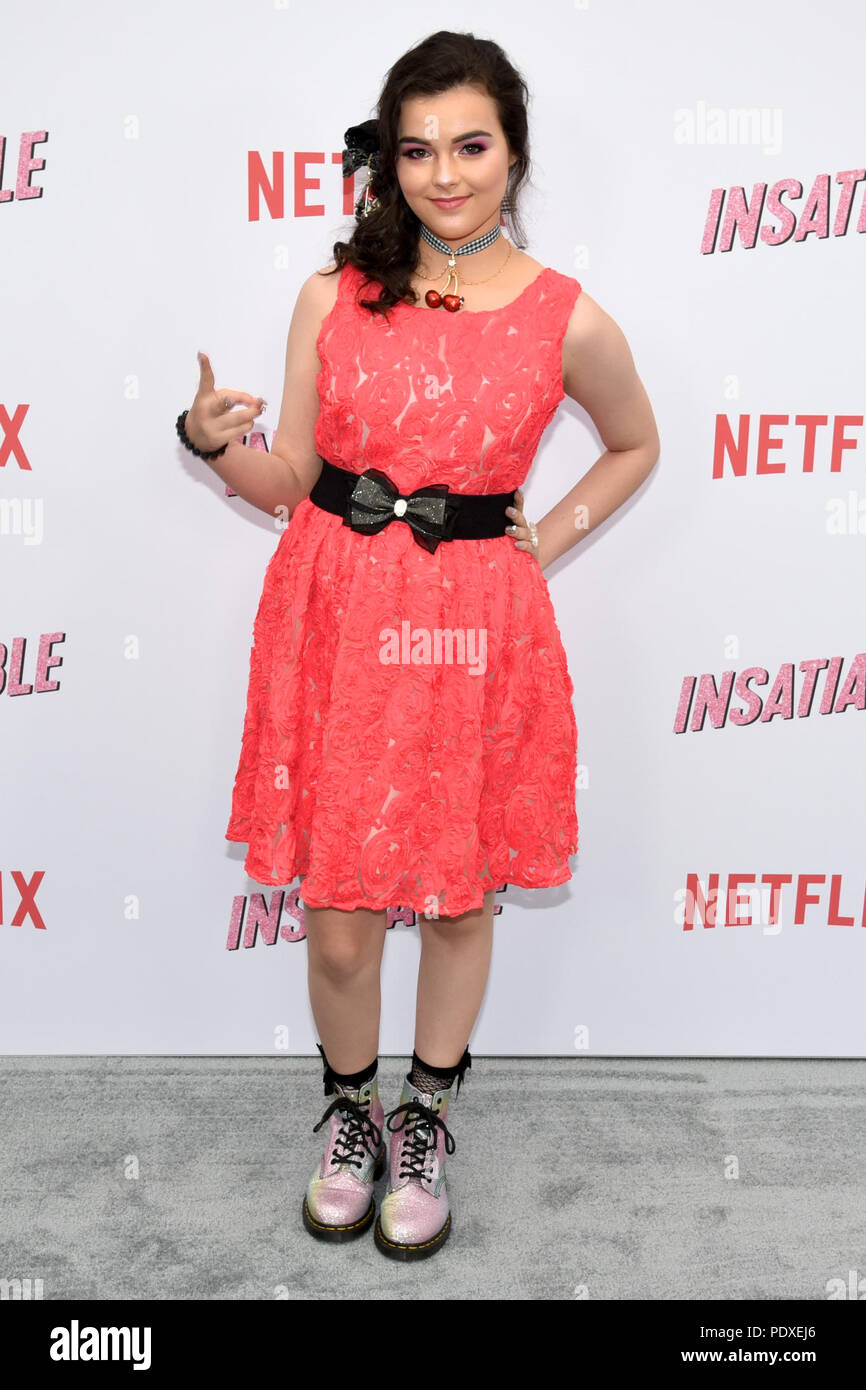 Hollywood, California, USA. 9th Aug, 2018. MERIT LEIGHTON attends ...