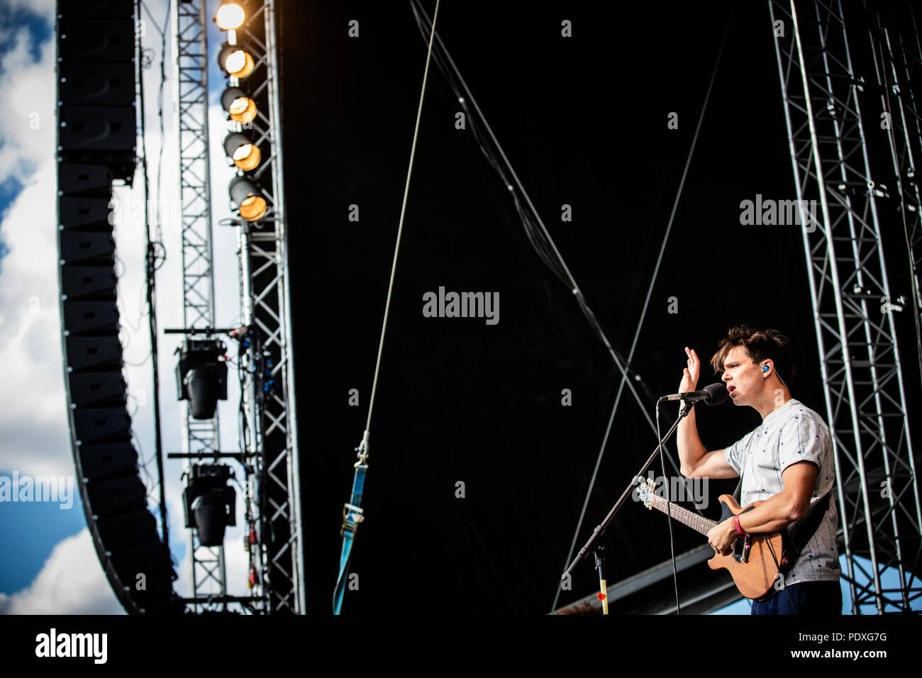 Denmark, Copenhagen - August 10, 2018. The American band Dirty ...