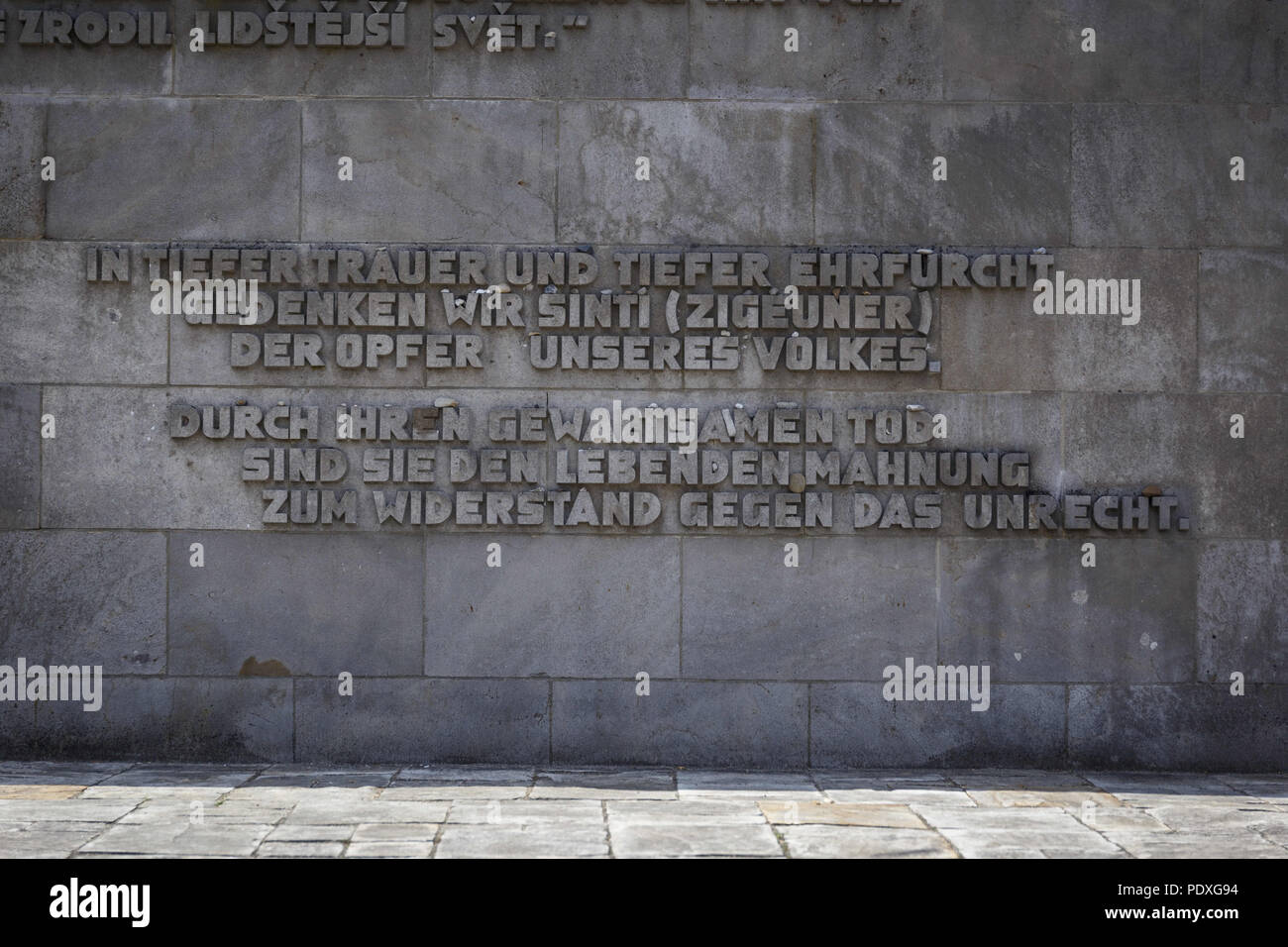 August 10, 2018 - Belsen, Lower-Saxony, Germany - The memorial Bergen ...