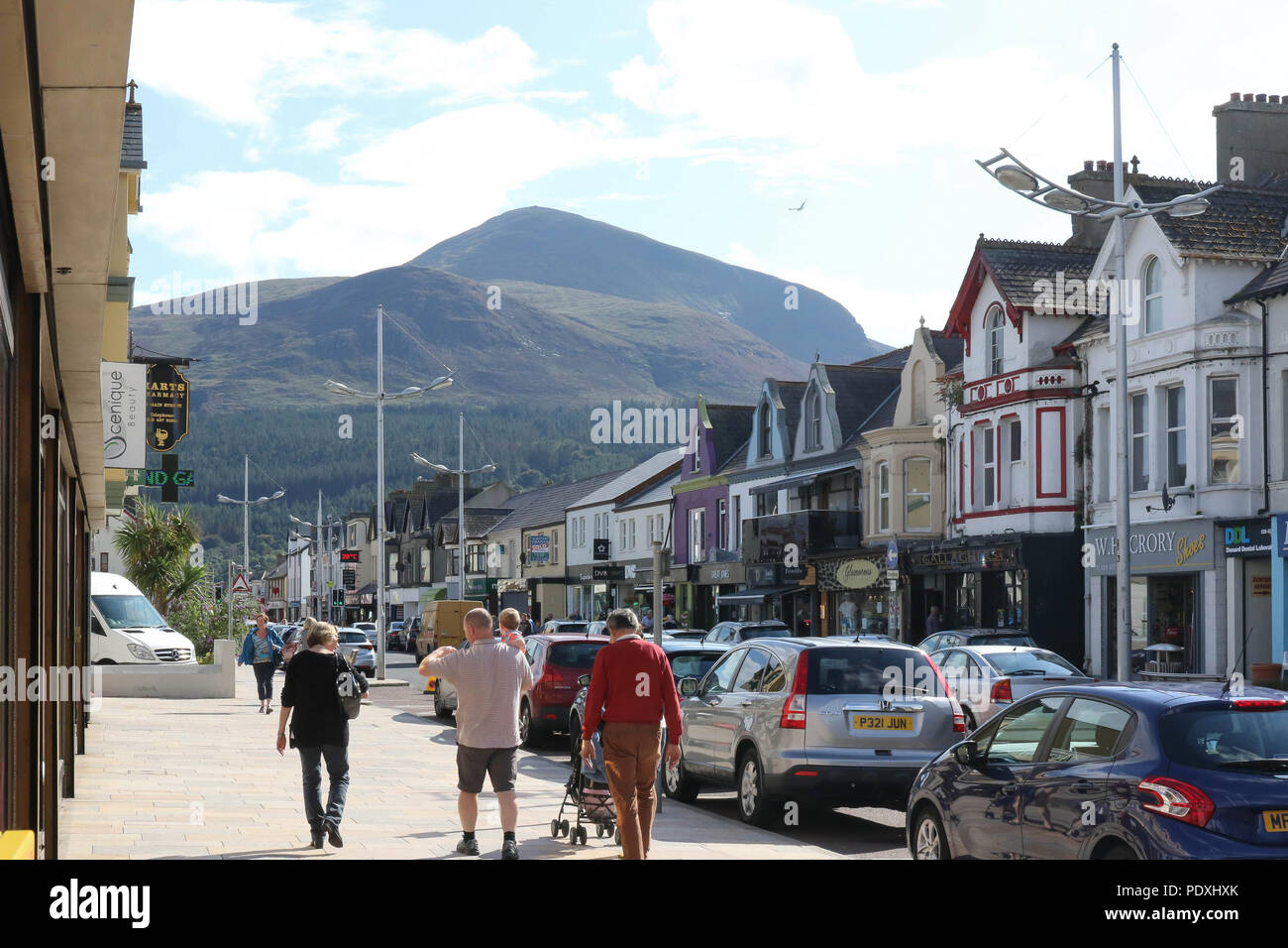Newcastle ireland main street hi-res stock photography and images - Alamy