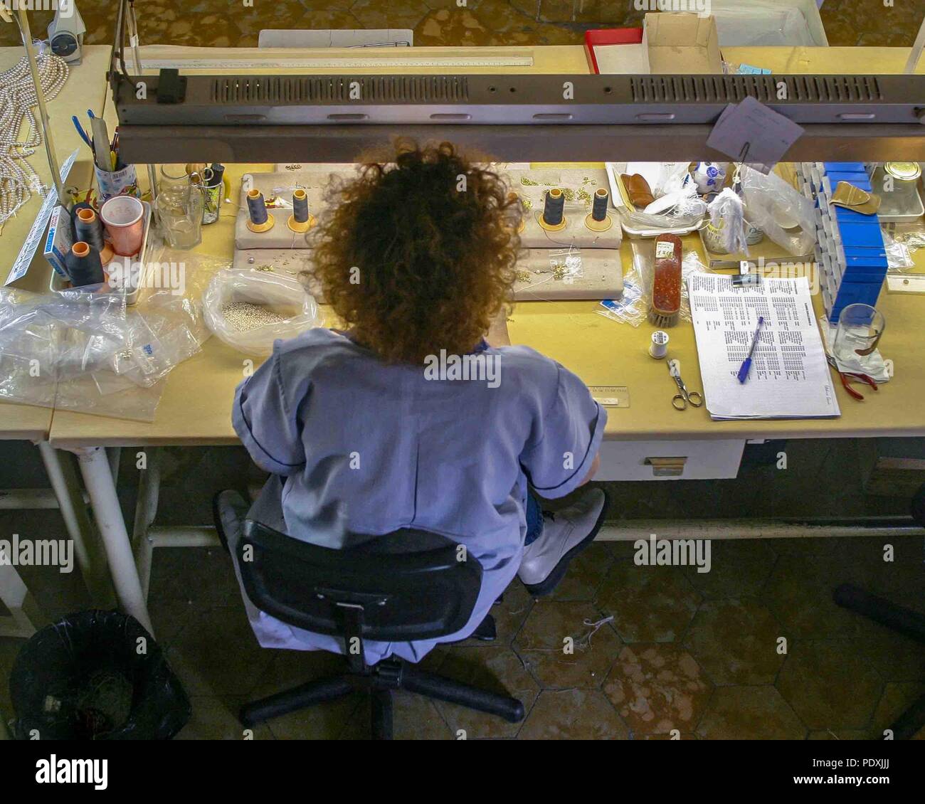 Majorica pearls mallorca spain hi-res stock photography and images - Alamy