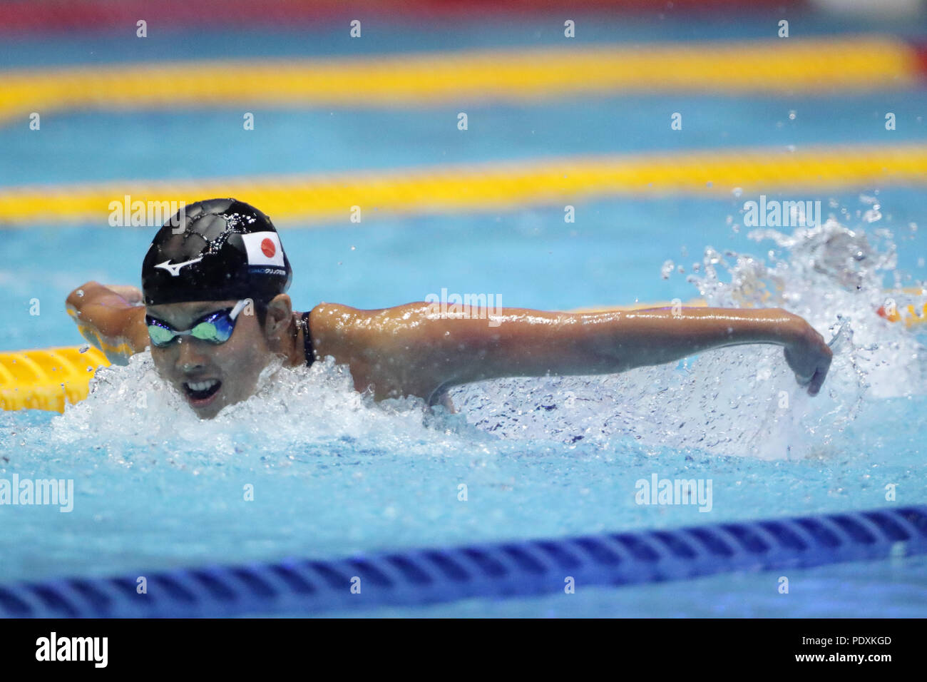 Tokyo, Japan. 10th Aug, 2018. Sachi Mochida (JPN) Swimming : 2018 Pan ...