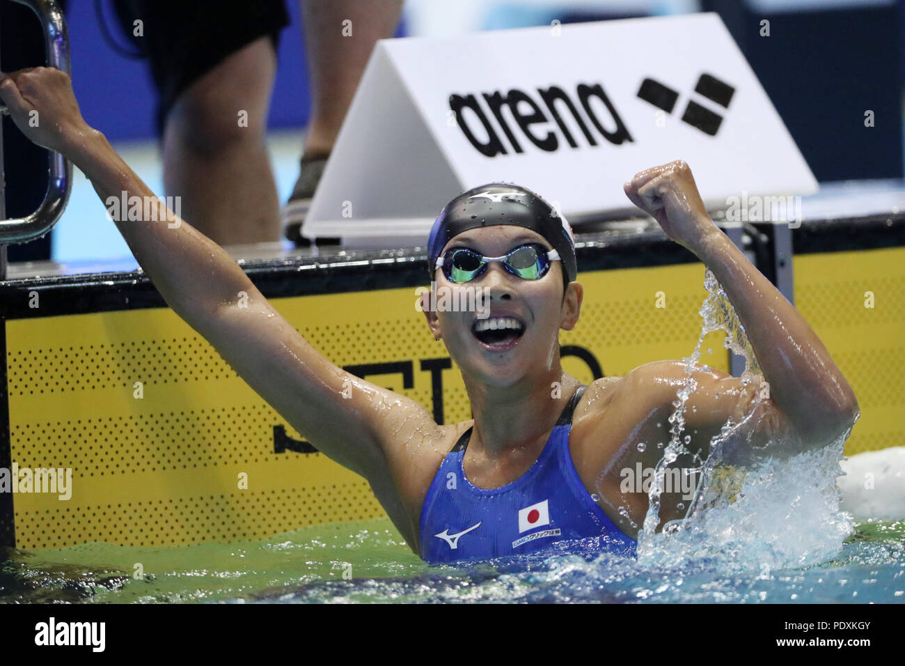 Tokyo, Japan. 10th Aug, 2018. Sachi Mochida (JPN) Swimming : 2018 Pan ...