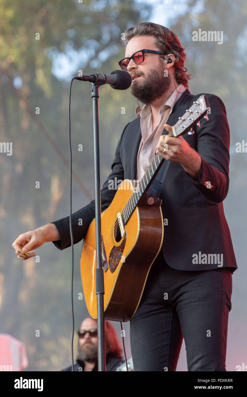 San Francisco, California, USA. 10th Aug, 2018. FATHER JOHN MISTY (JOSH ...