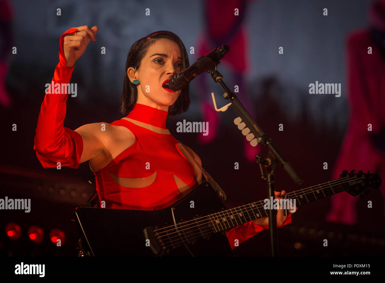Norway, Oslo - August 10, 2018. The American singer, songwriter and ...